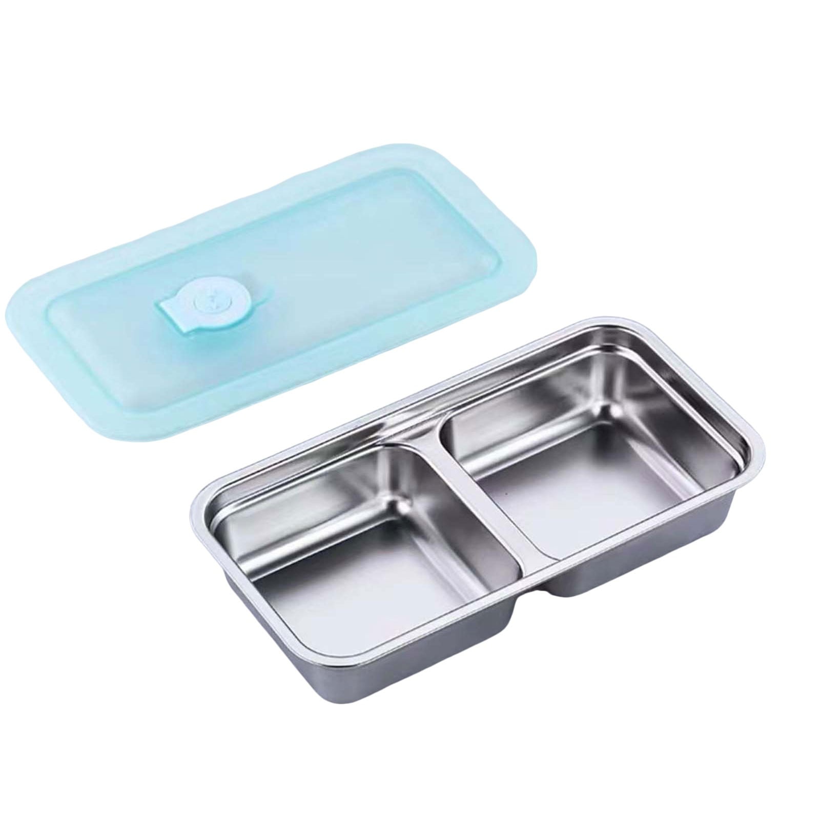 Grab and Go Snack Containers Reusable, Stainless Steel Double ...