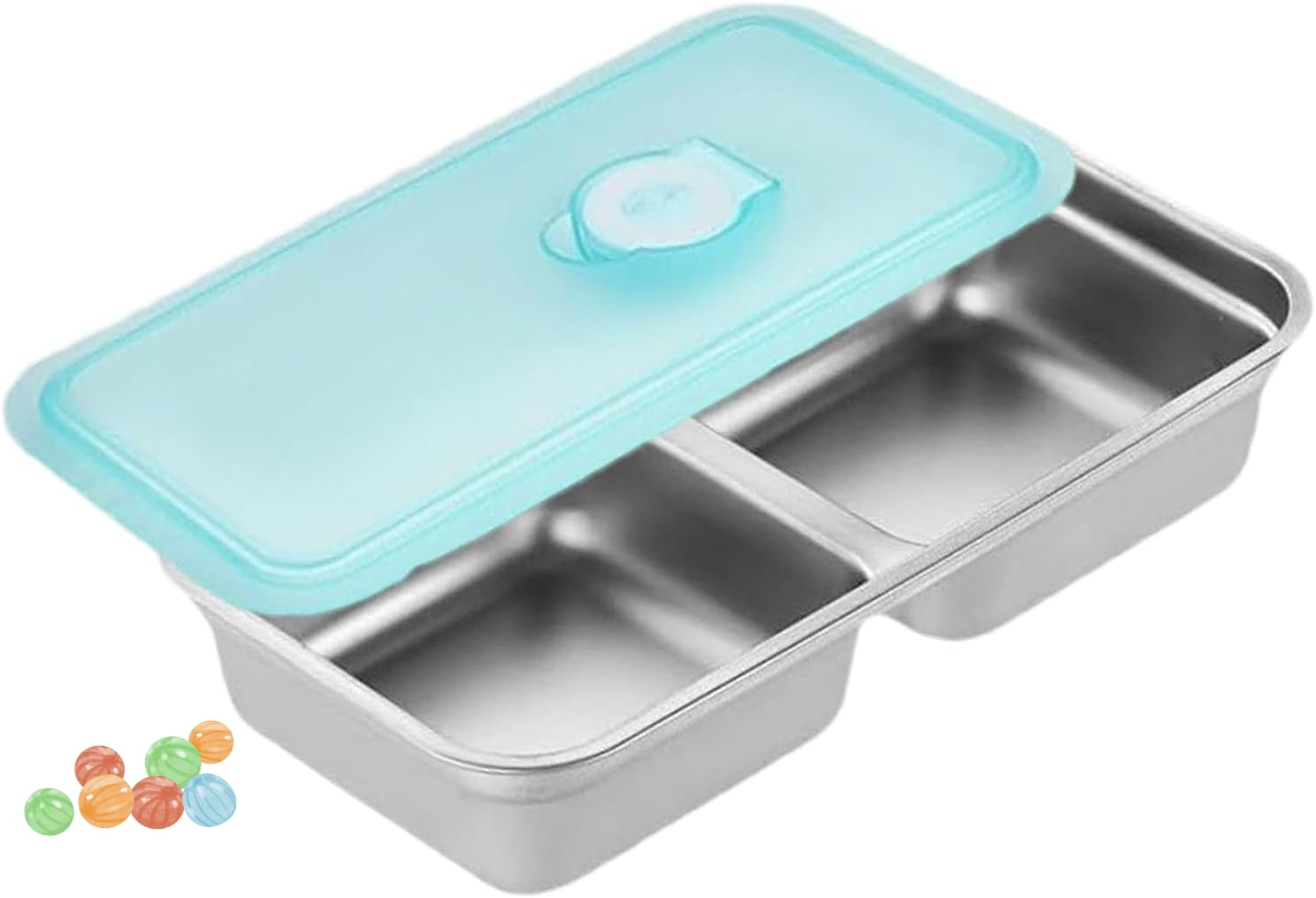 Grab and Go Snack Containers Stainless Steel, Reusable Dishwasher ...