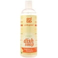 Grab Green Naturally-Derived, Biodegradable Liquid Dish Soap, Tangerine ...