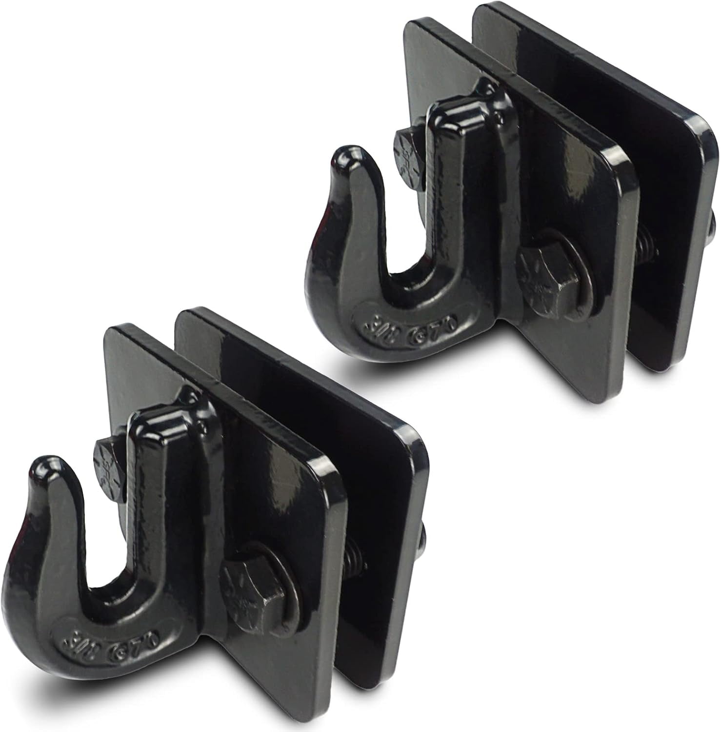 Grab Hooks, Forged Steel Bolts, Loader & Tractor Bucket 2 Pack ...