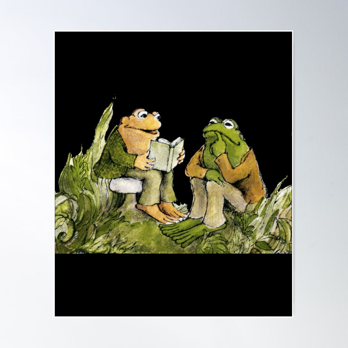 Grab It Fast Frog Poster Wall Art, Modern Wall Decor For Living Room ...