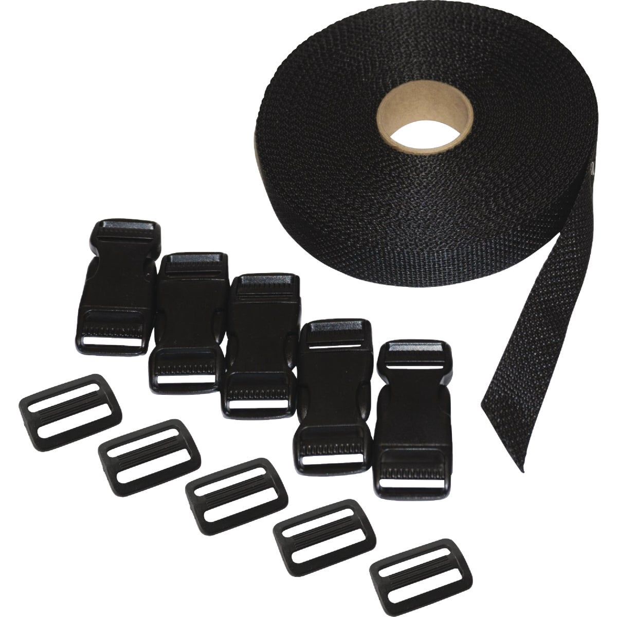 Grab 'N' Go Polypro Straps With Side Squeeze Buckles & SlipLoks Pack of ...