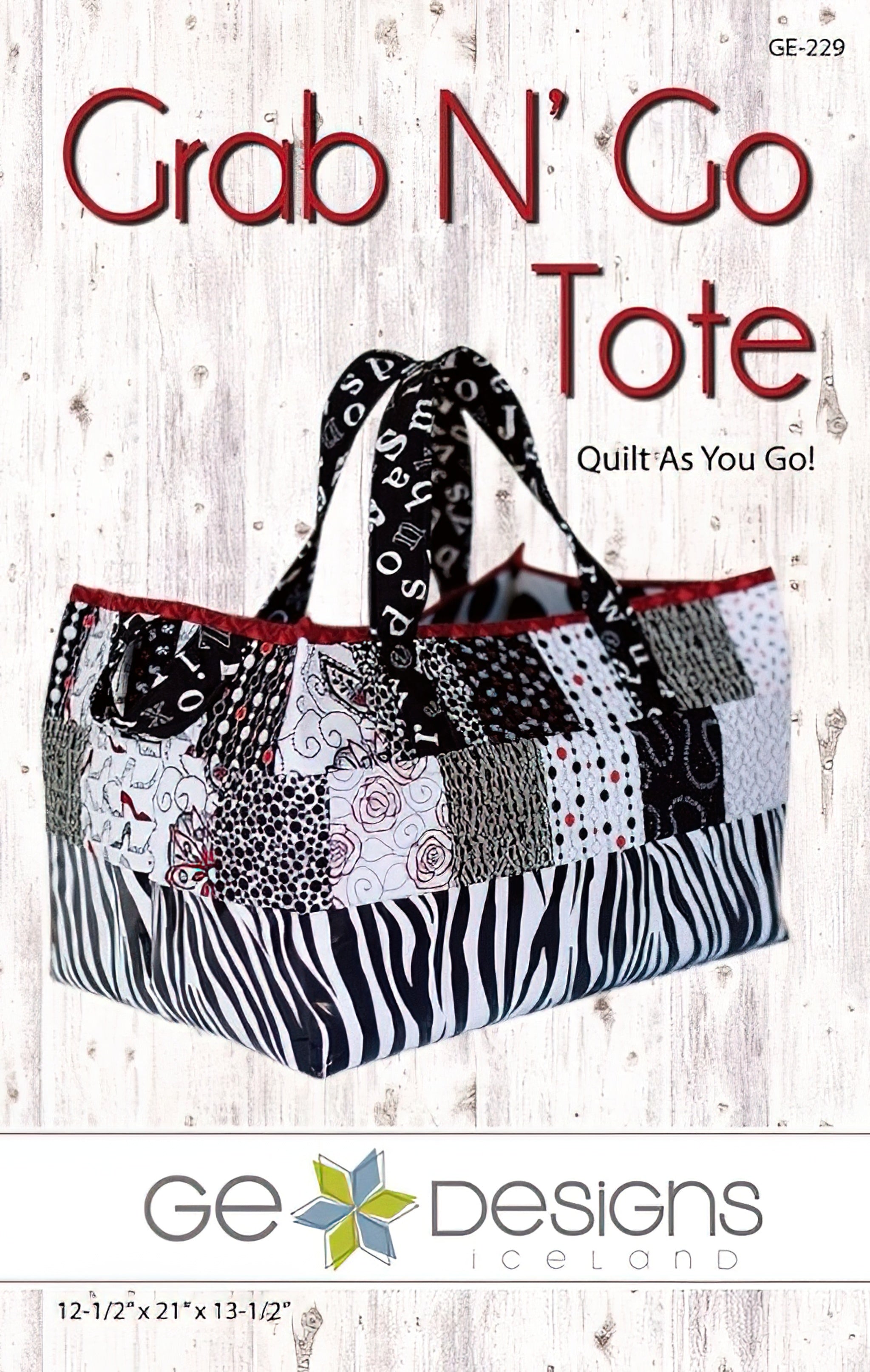 Grab N Go Tote Pattern by GE Designs - Walmart.com
