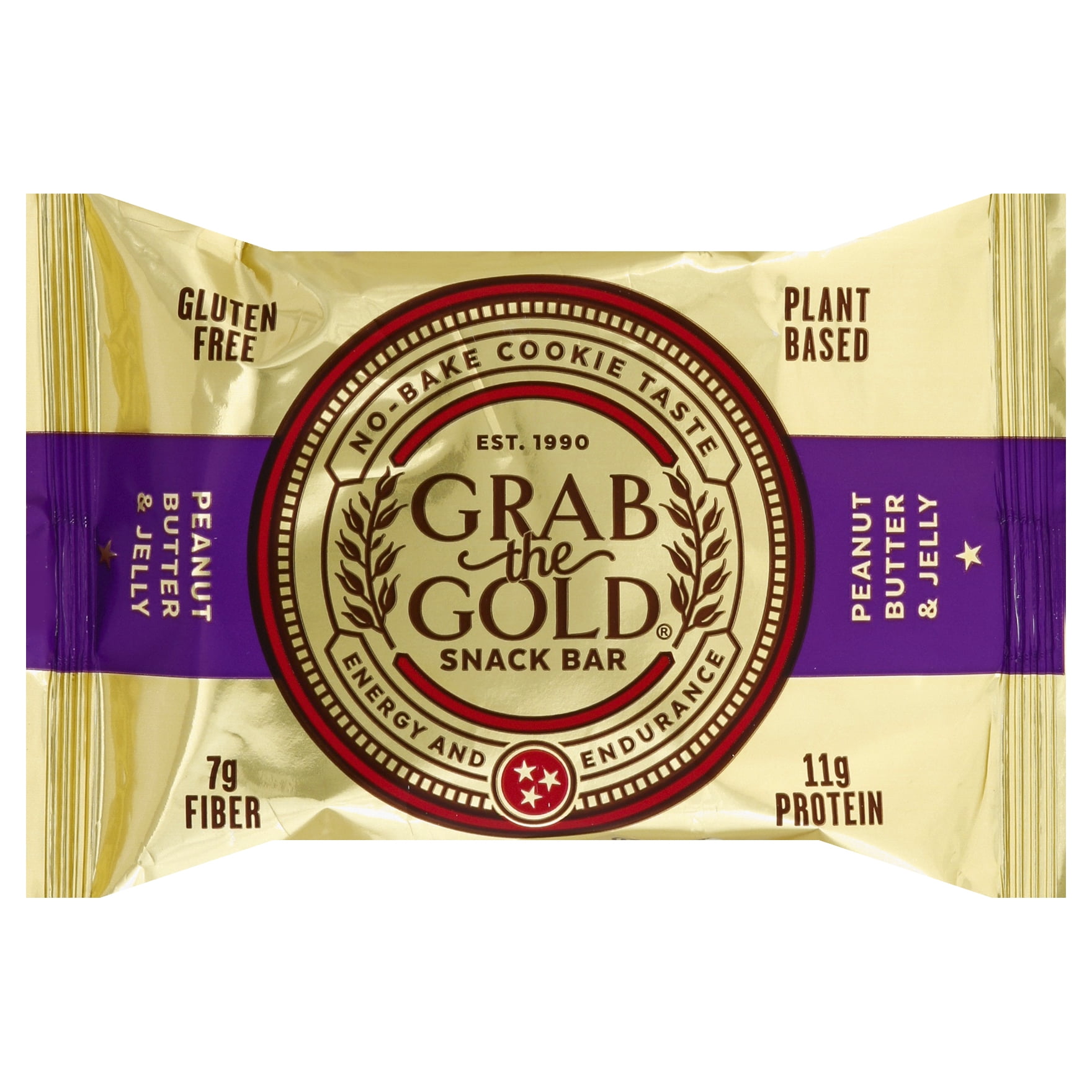 Grab The Gold Bar Protein Peanut Butter & Jelly 2 oz (Pack Of 12 ...