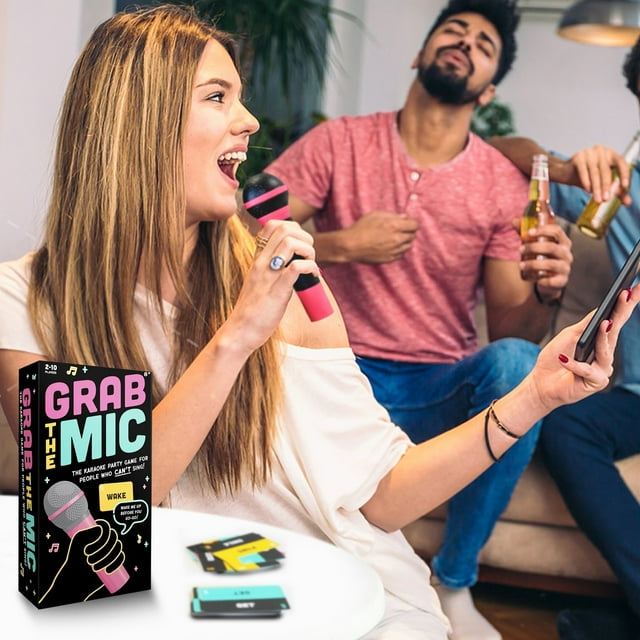 Grab The Mic Family Party Game Pass The Mic Game Grab the Mic Karaoke ...