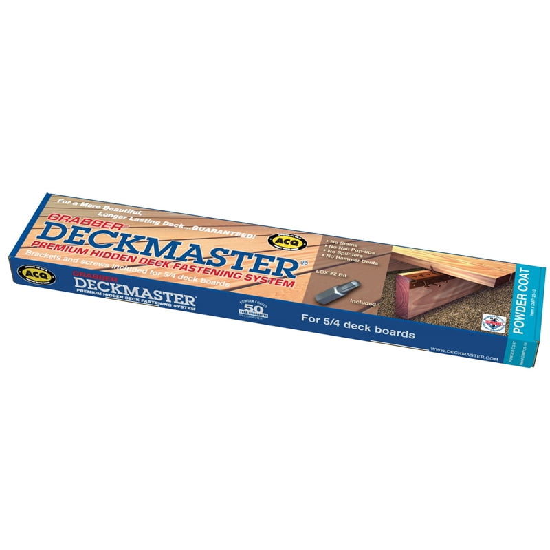 Grabber Construction Deckmaster Series DMP125-10 Hidden Bracket, Powder ...