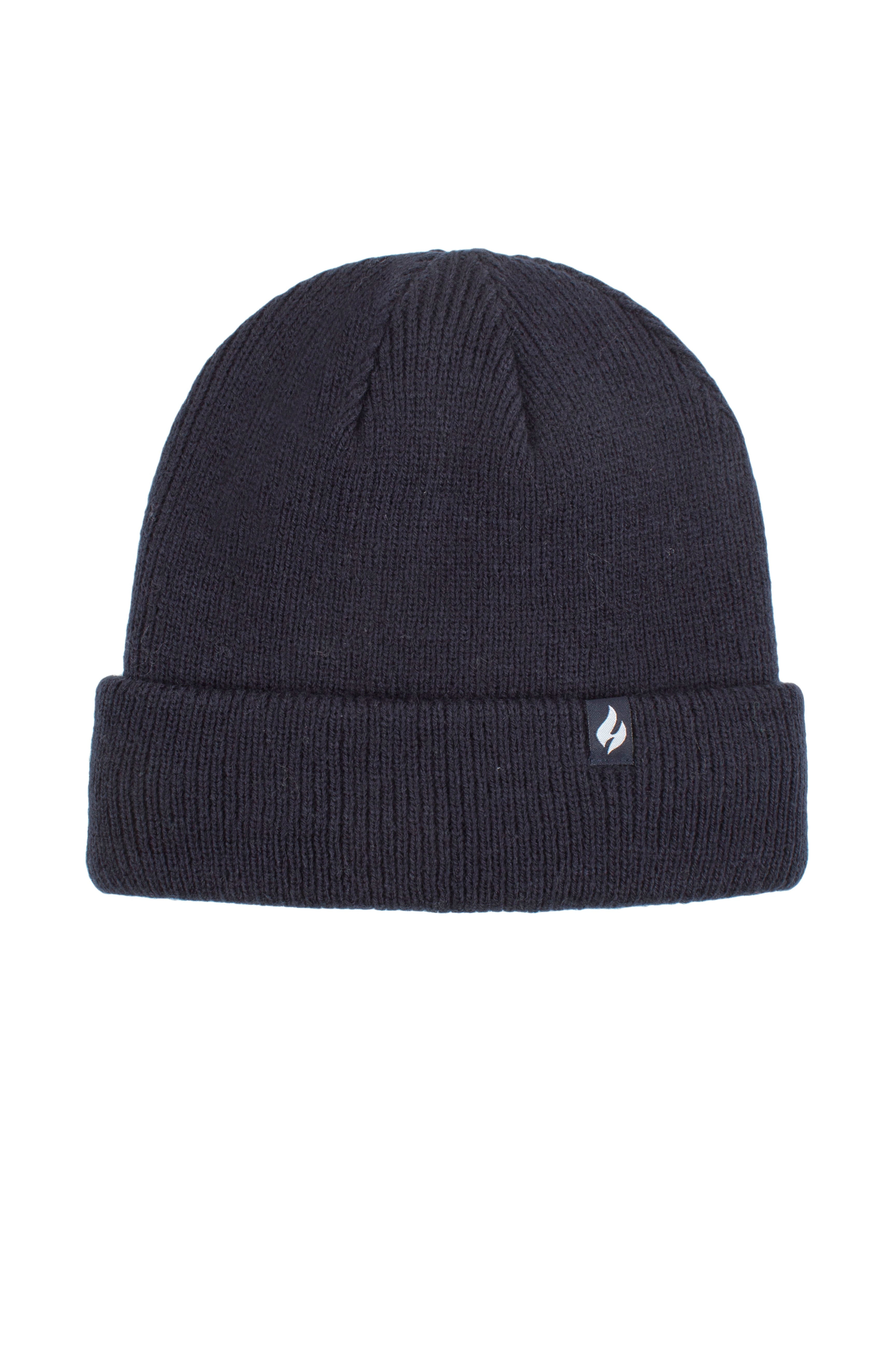 Grabber Heat Holders Mens Roll Up Toque-Navy - Walmart.com