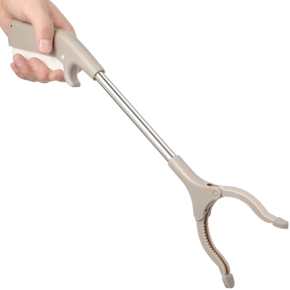 Grabber Reacher Pickup Tool Short Stainless Steel - Walmart.com
