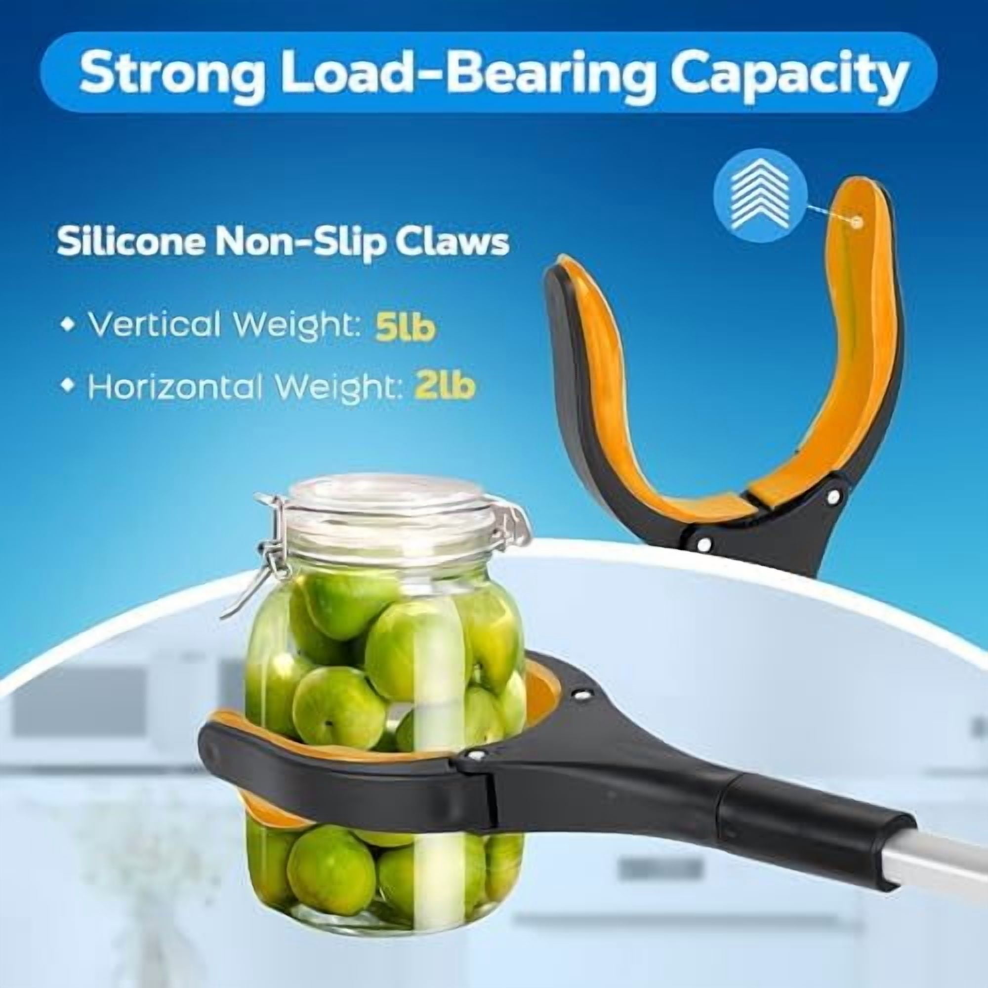 Grabber Reacher Tool - 32” Extra Long Foldable Gripper and Reaching ...
