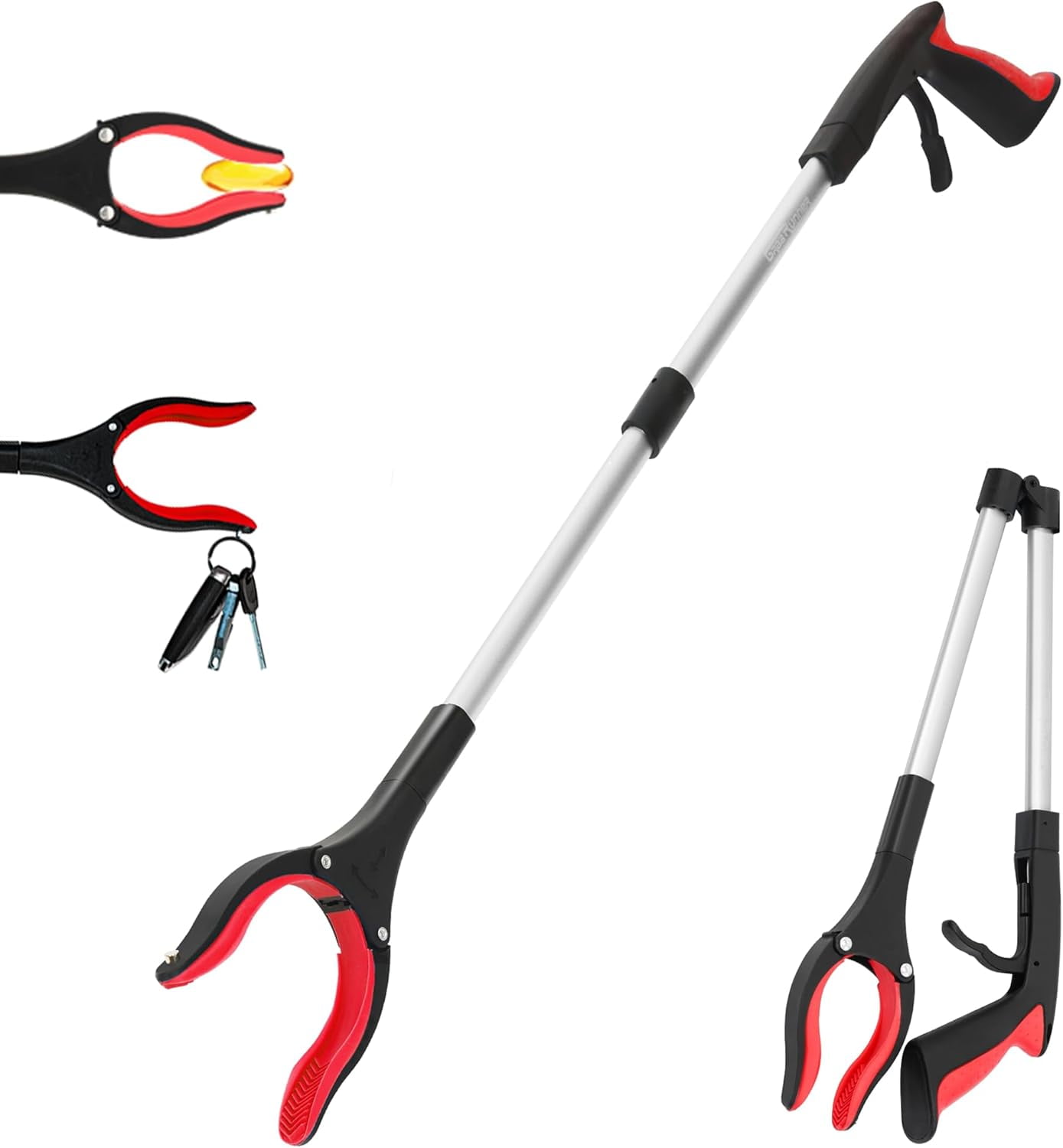Grabber Reacher Tool - 32” Reacher Grabber Tool with Strong Magnetic ...