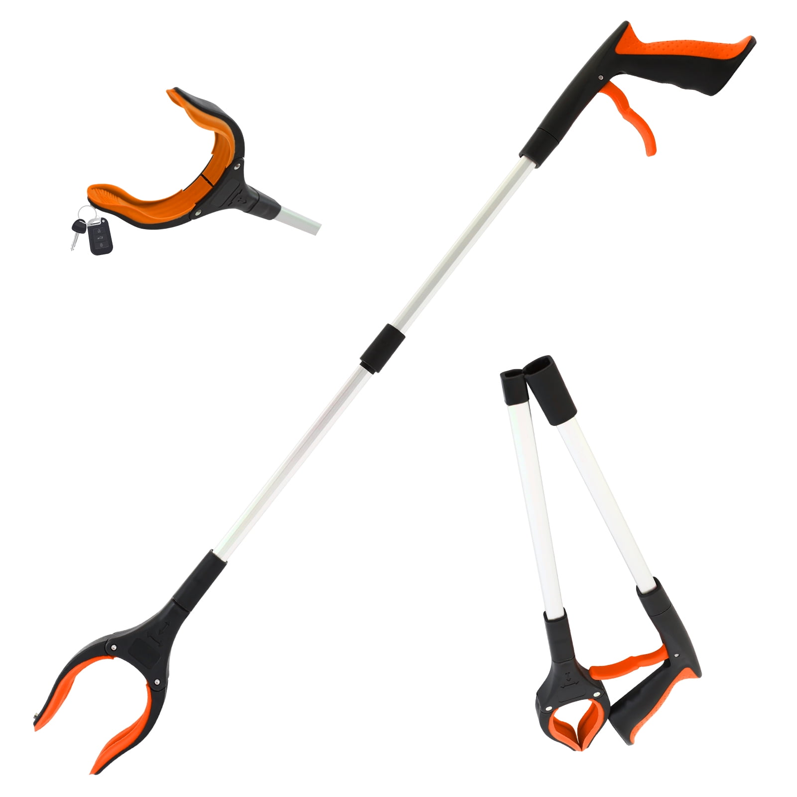 Grabber Reacher Tool, Foldable Grabber Reaching Tool, Lightweight Trash ...