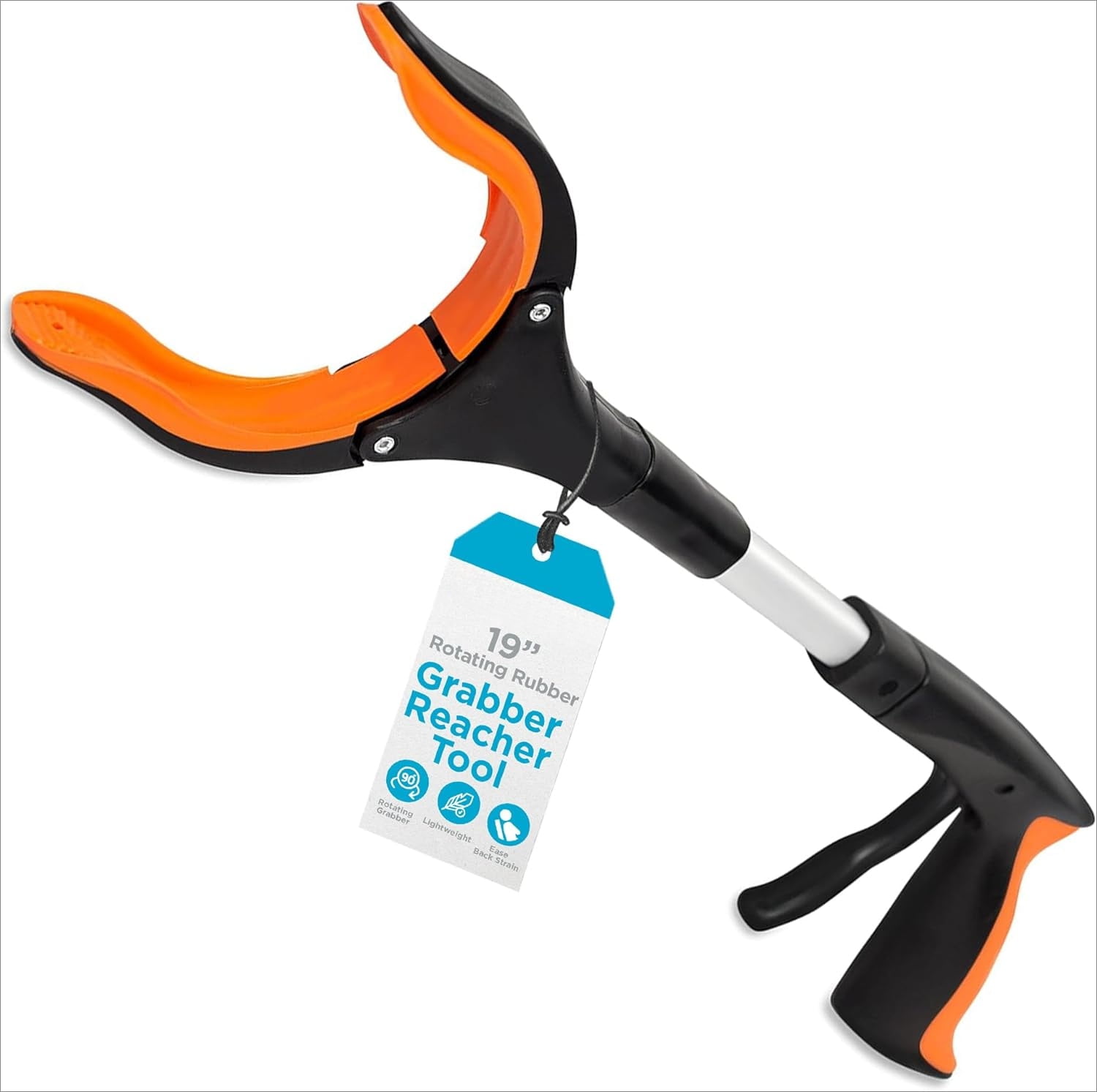 Grabber Reacher Tool with Long Handle - 19 Inch Tool for Picking Up ...