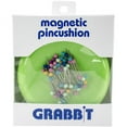 Grabbit Magnetic Pincushion W/50 Pins-Lime - Walmart.com
