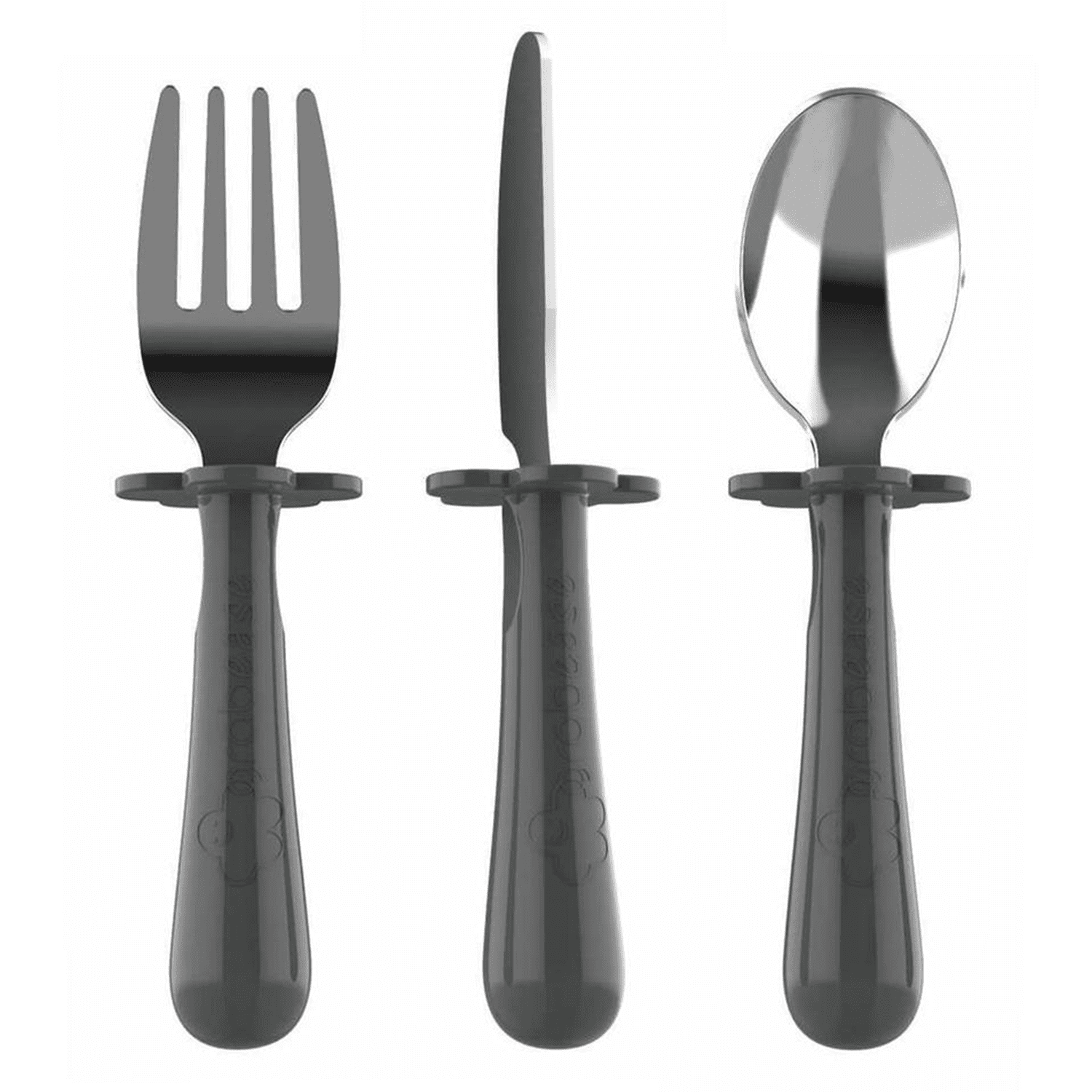 Grabease Toddler Silverware Set Forks Spoons and Knives Set Toddler ...