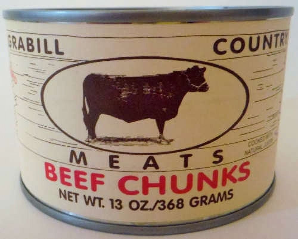 Grabill Country Meats Beef Chunks 13 oz. - Walmart.com