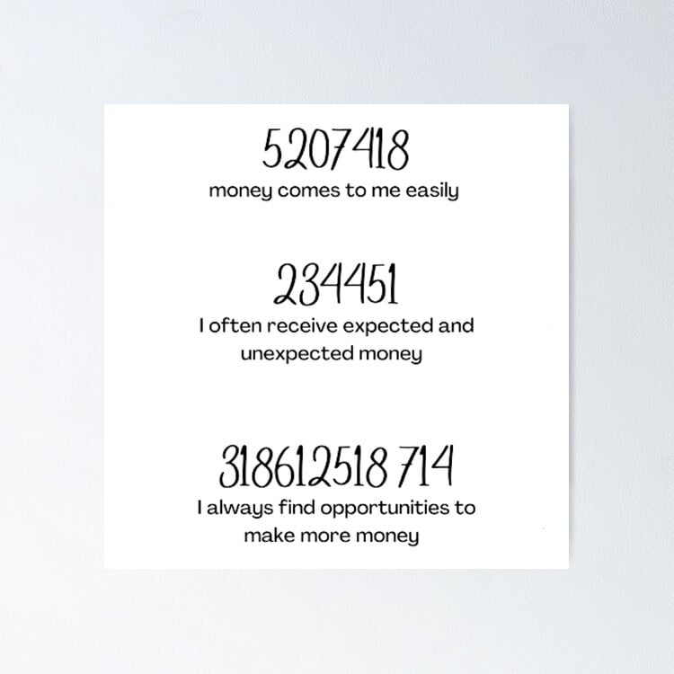 Grabovoi Numbers To Manifest Money And Manifest Success | Law Of ...