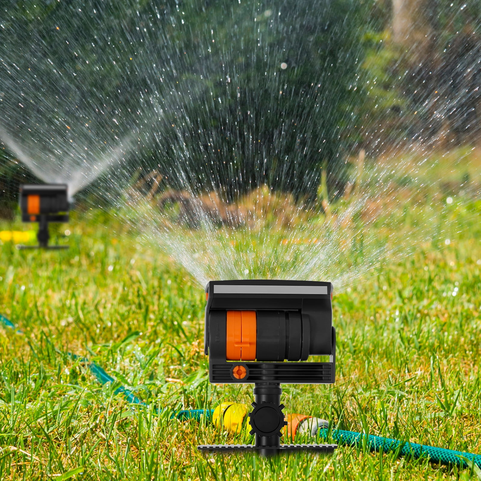 Grace ABS 16 Hole Lawn Water Sprinkler Uniform Watering Oscillating ...