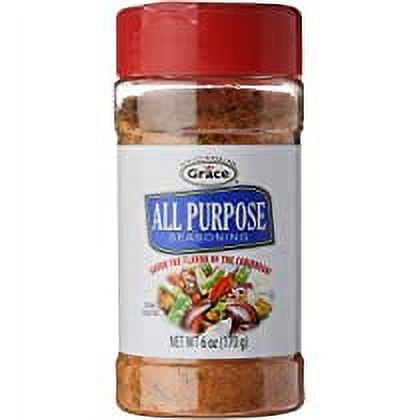 Grace All Purpose Seasoning, 6 Oz Bottle - Walmart.com