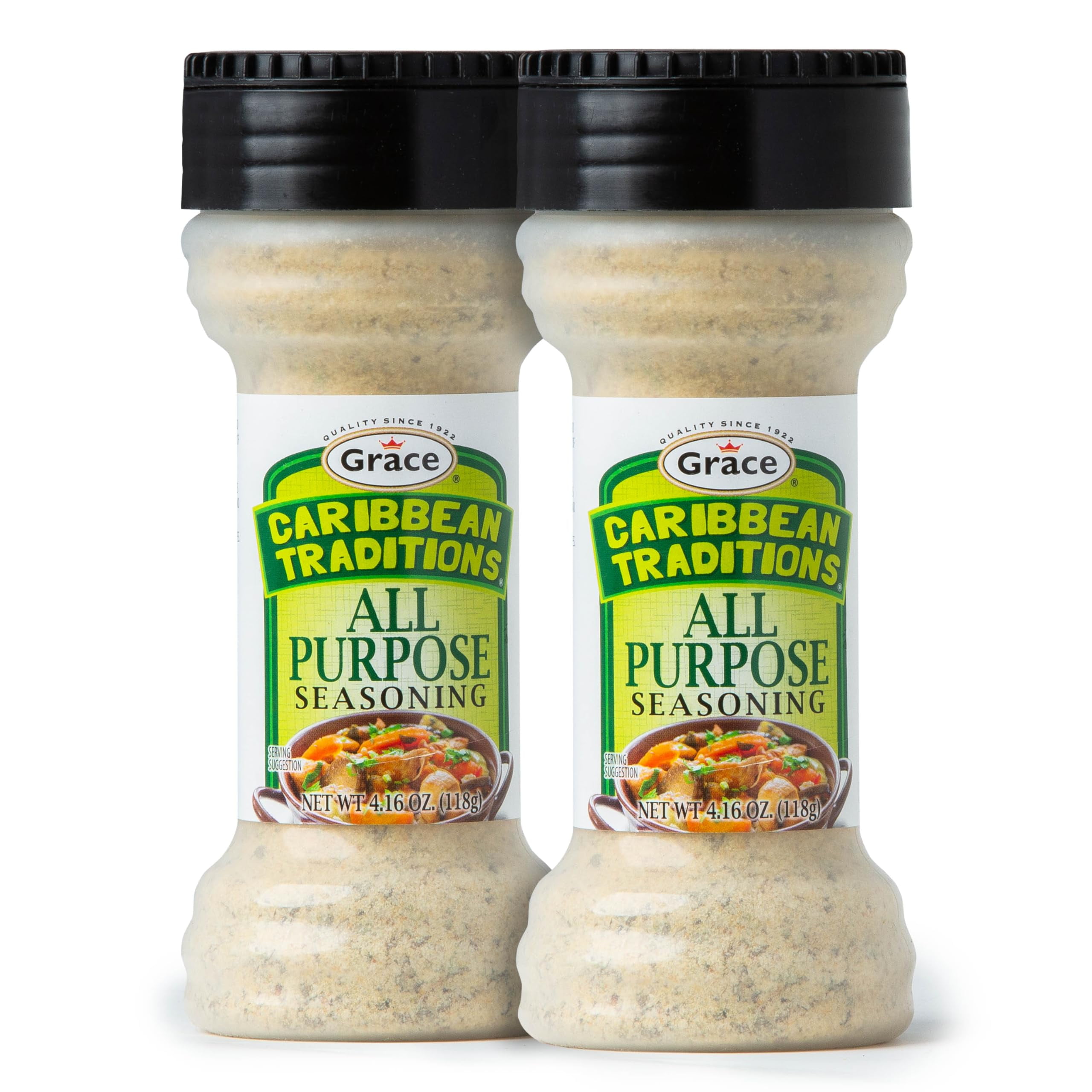 Grace Caribbean Tradition MFF30 Purpose Seasoning - 2 Spices & A ...