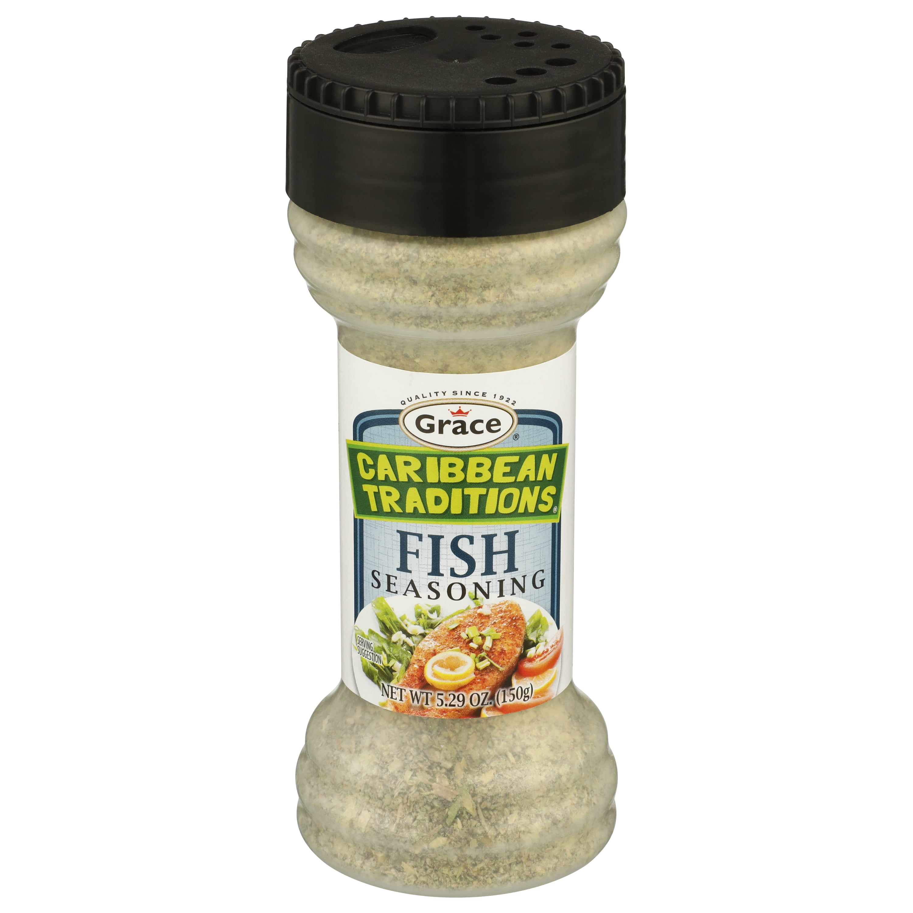 Grace Caribbean Traditions Fish Seasoning, 5.29 oz Bottle - Walmart.com