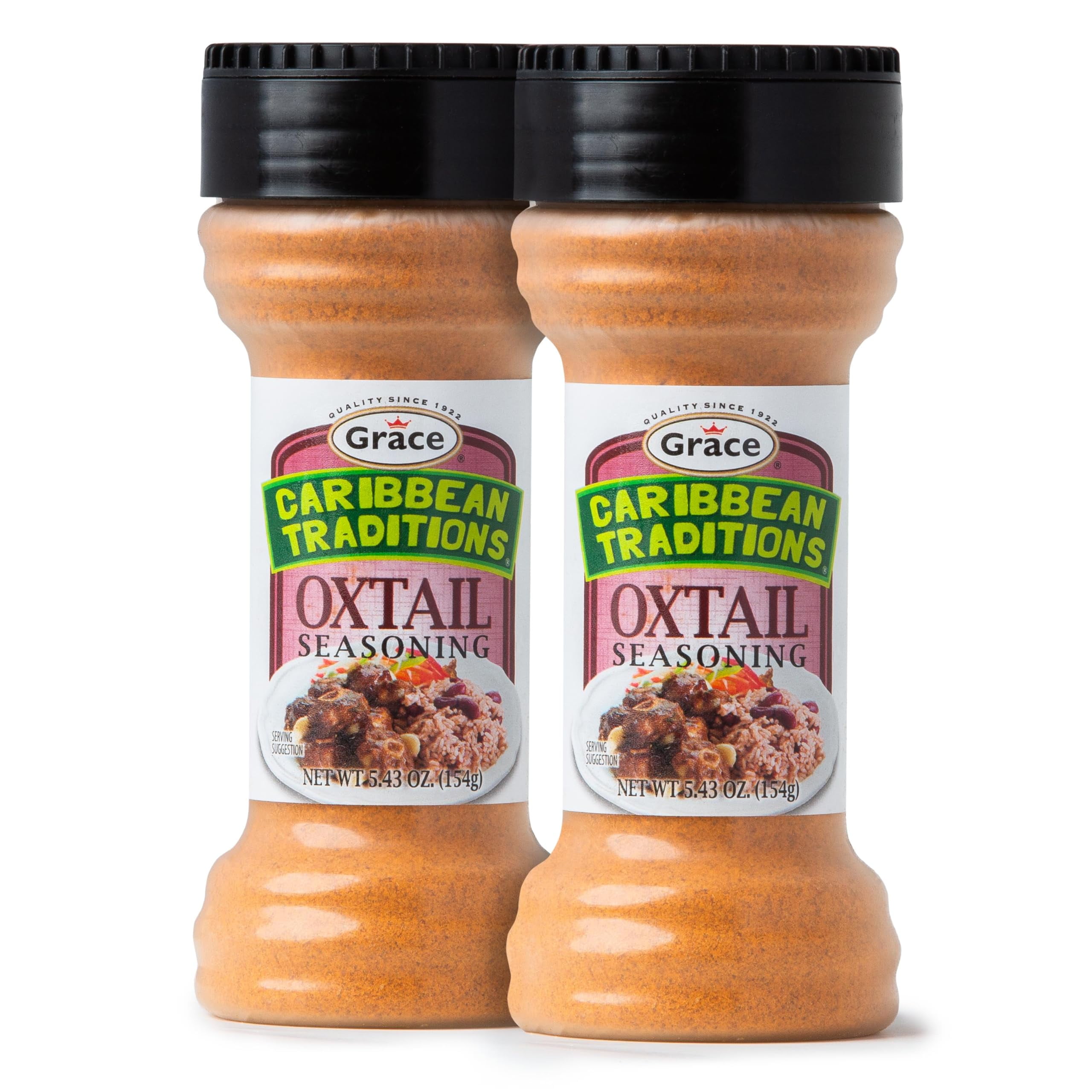 Grace Caribbean Traditions Oxtail ESF27 Seasoning - 2 Pack - Caribbean ...
