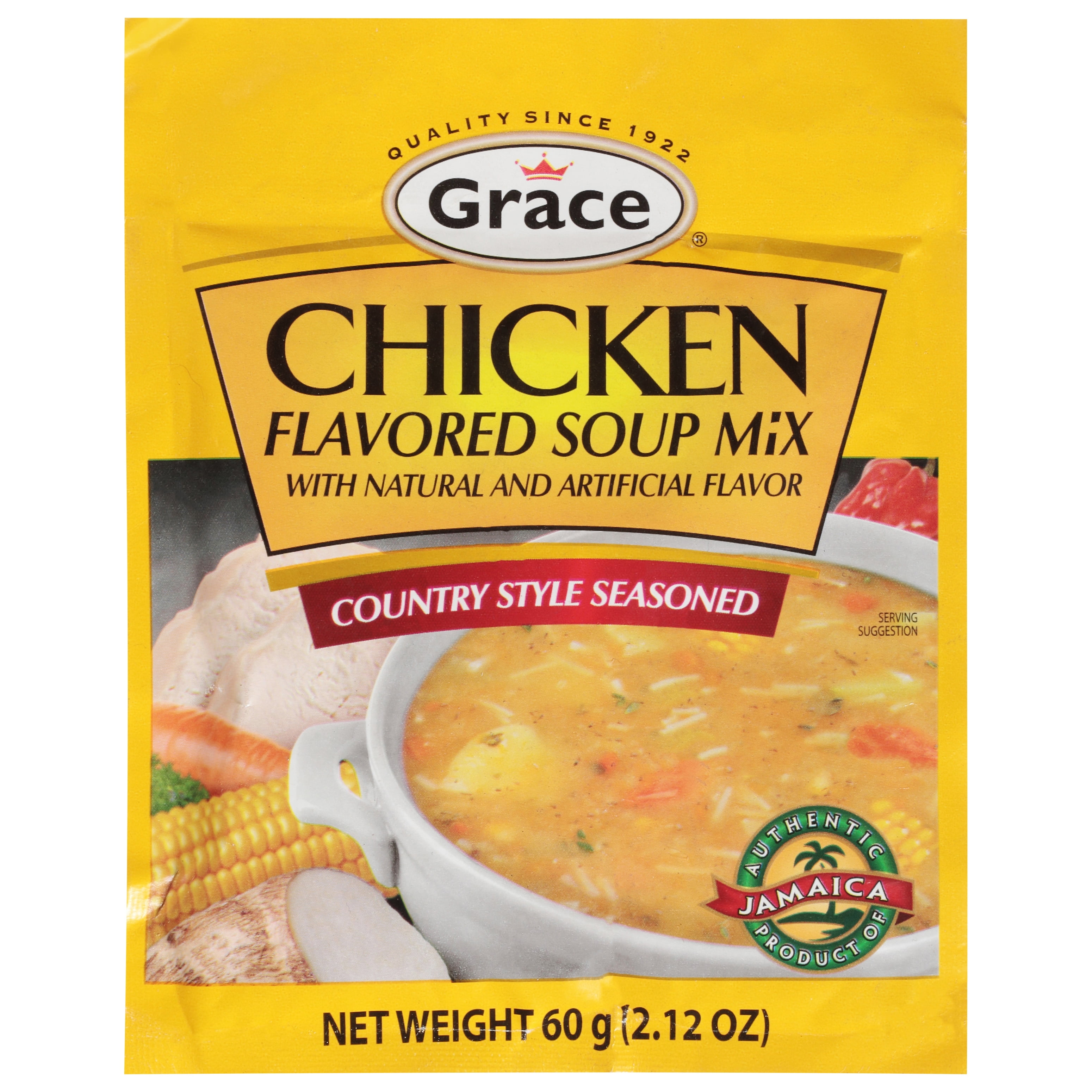 Grace Chicken Flavored Soup Mix, 2.12 oz - Walmart.com