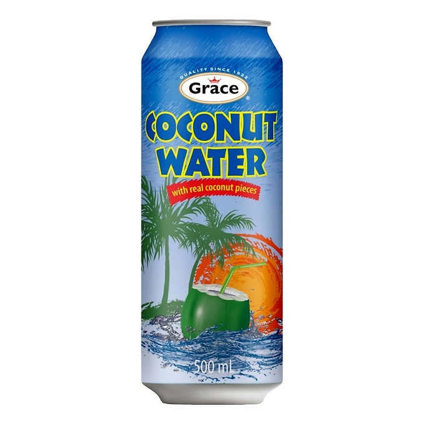 Grace Coconut Water with Pulp 16.9 fl oz - Walmart.com