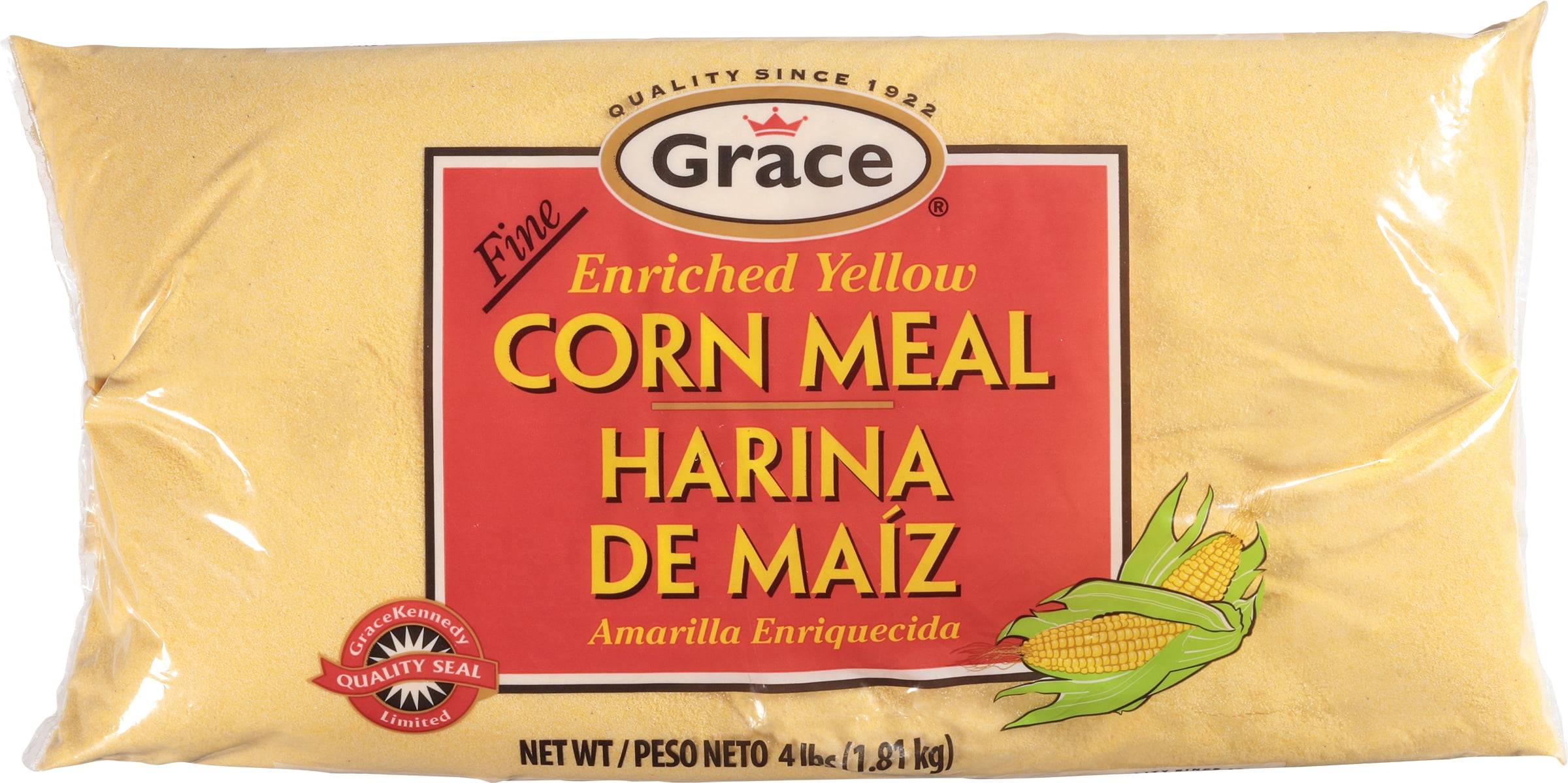 Grace Enriched Fine Corn Meal 4.5 lbs - Walmart.com