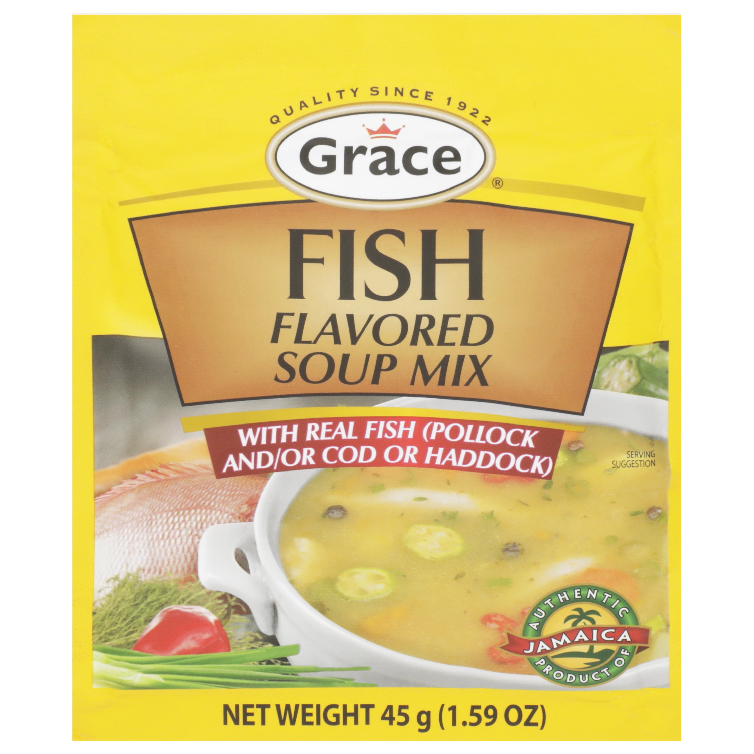 Grace Fish Flavored Soup Mix, 1.59 oz - Walmart.com