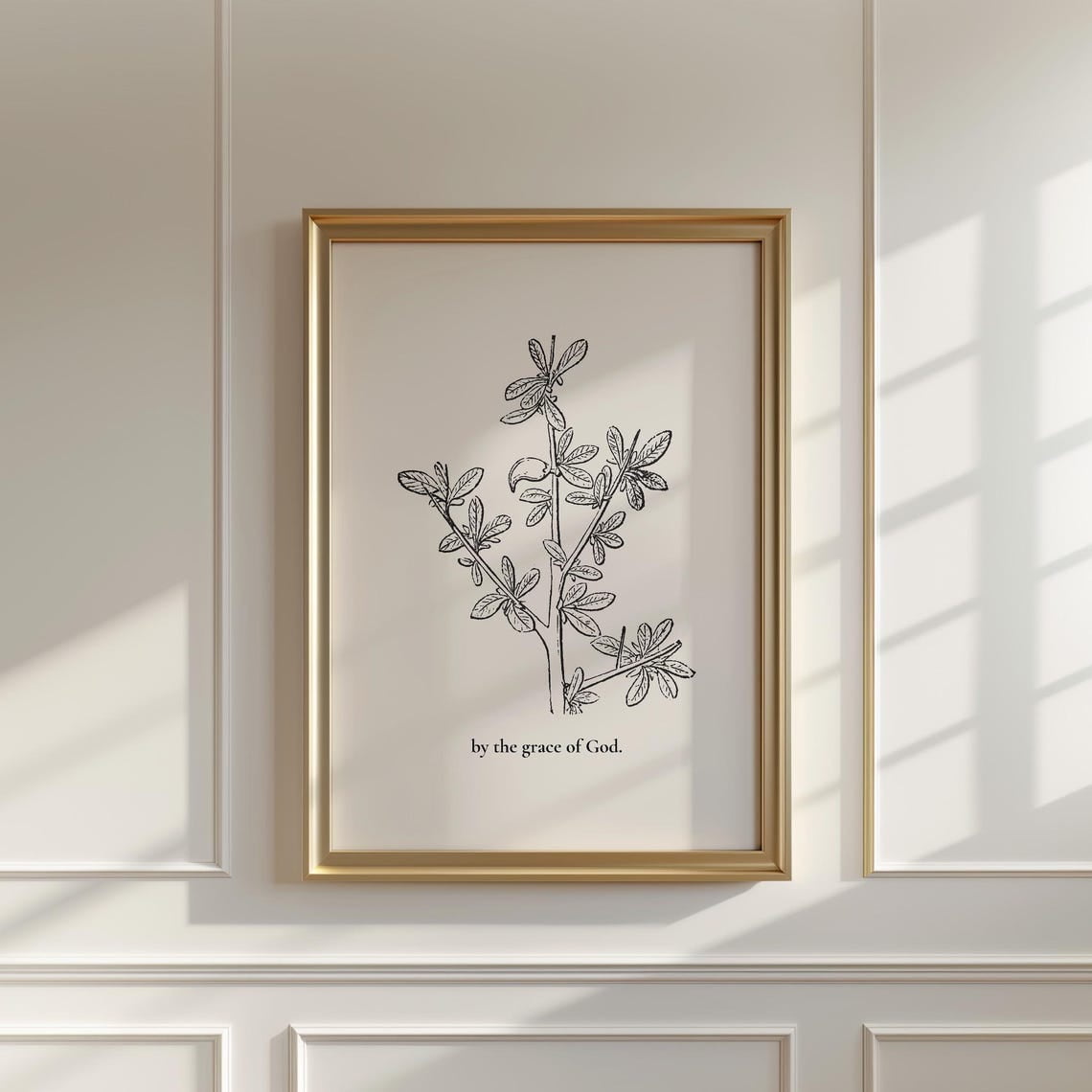 Grace Of God Christian Wall Art Quote Wall Art Bible Verse Poster ...