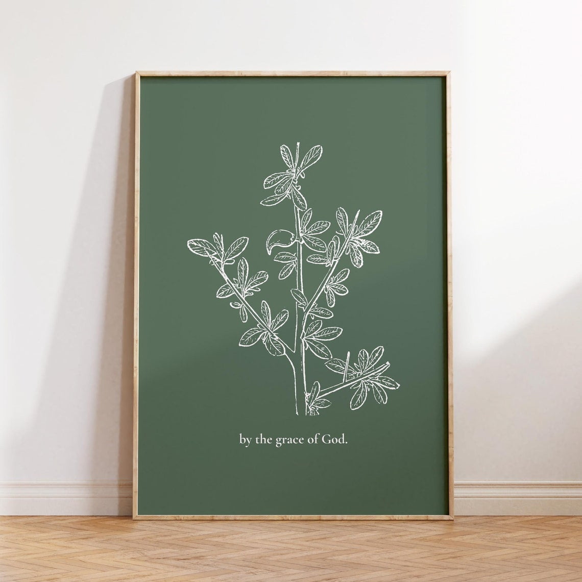 Grace Of God Christian Wall Art Quote Wall Art Bible Verse Poster ...