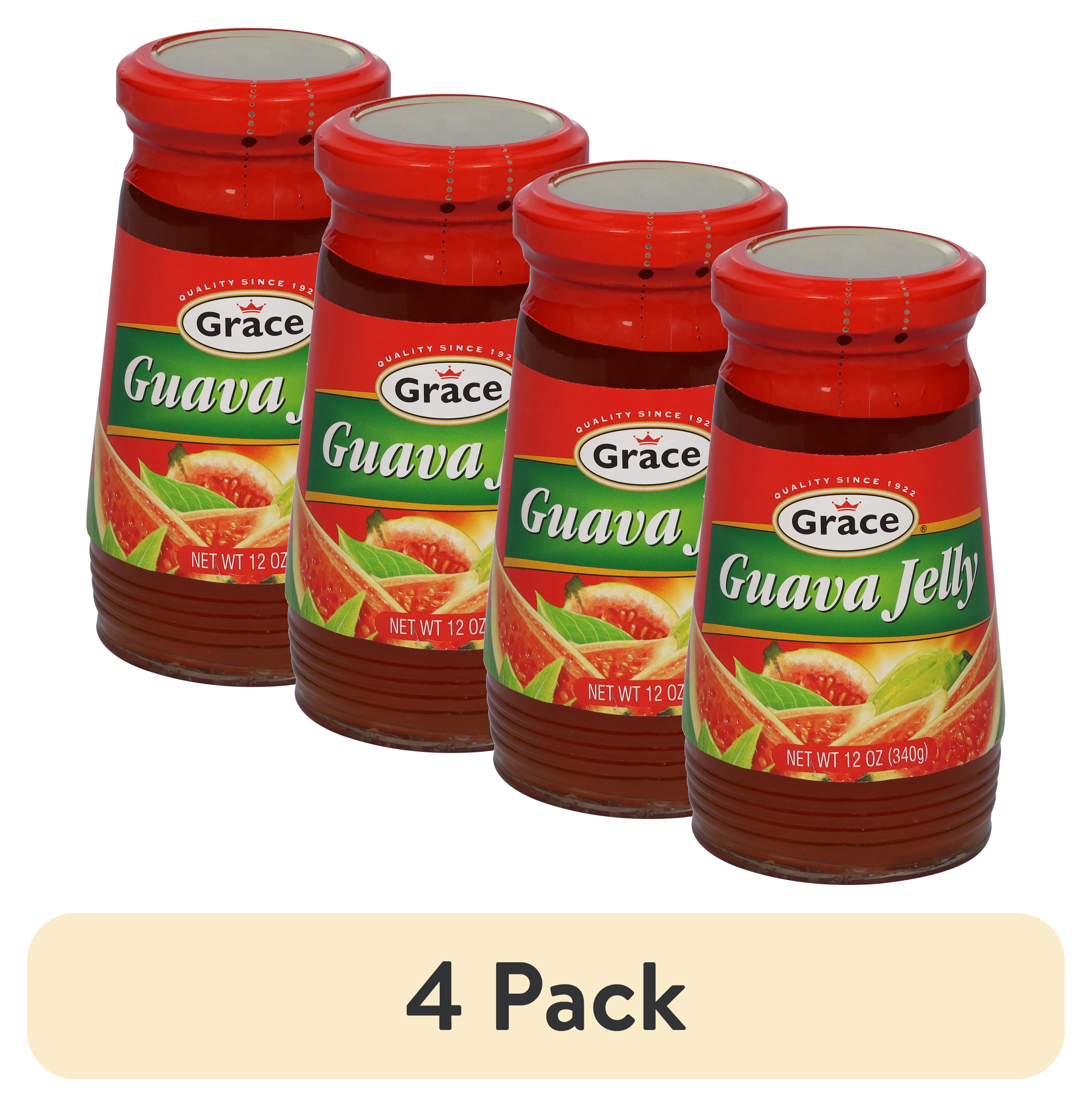 (4 pack) Grace Guava Jelly, 12oz Jar - Walmart.com