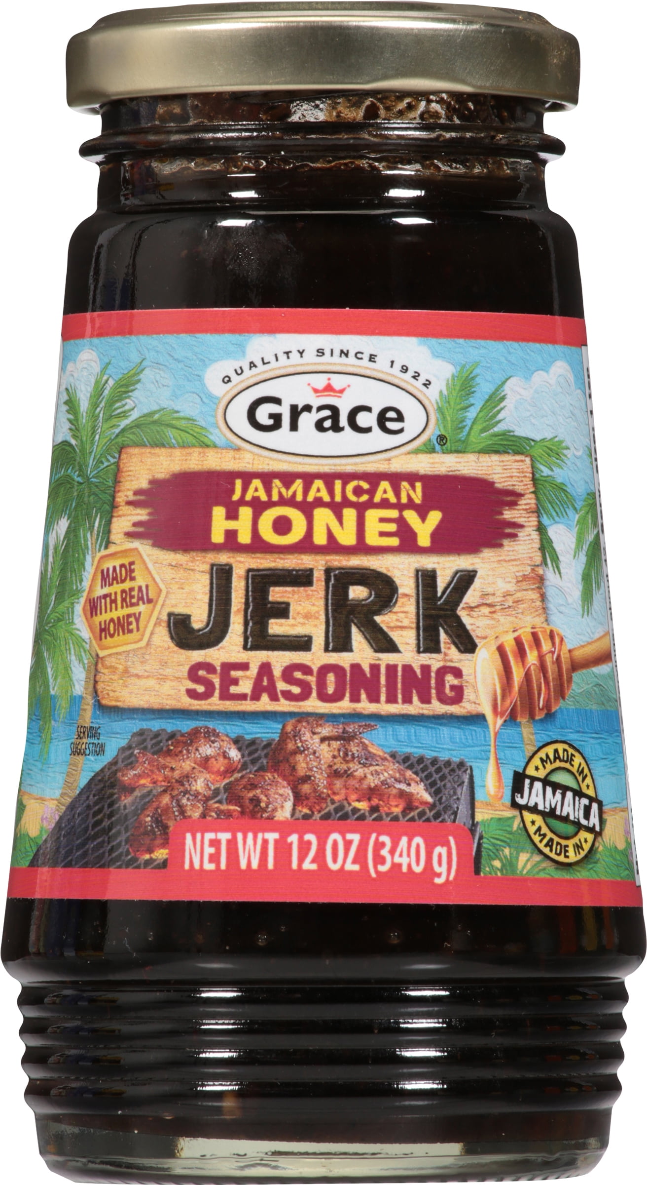 Grace Honey Jerk Seasoning, 12 oz. - Walmart.com