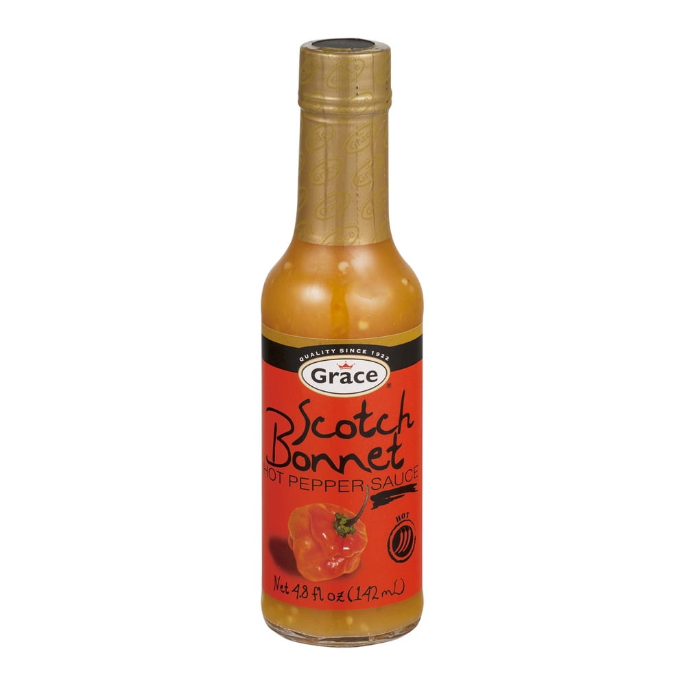 Grace Hot Pepper Sauce, 4.8 oz - Walmart.com