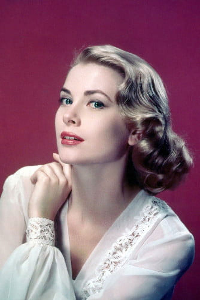 Grace Kelly Beautiful Studio Color 24X36 Poster - Walmart.com