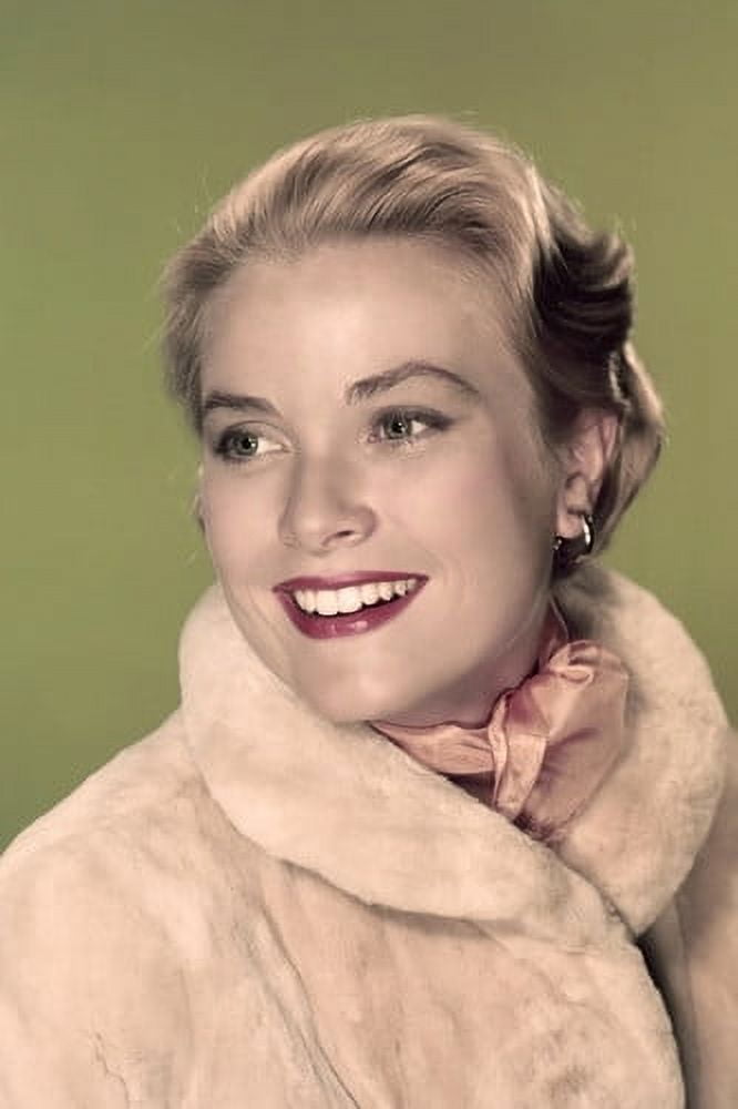 Grace Kelly beautiful smiling vintage glamour pose 24x36 Poster ...
