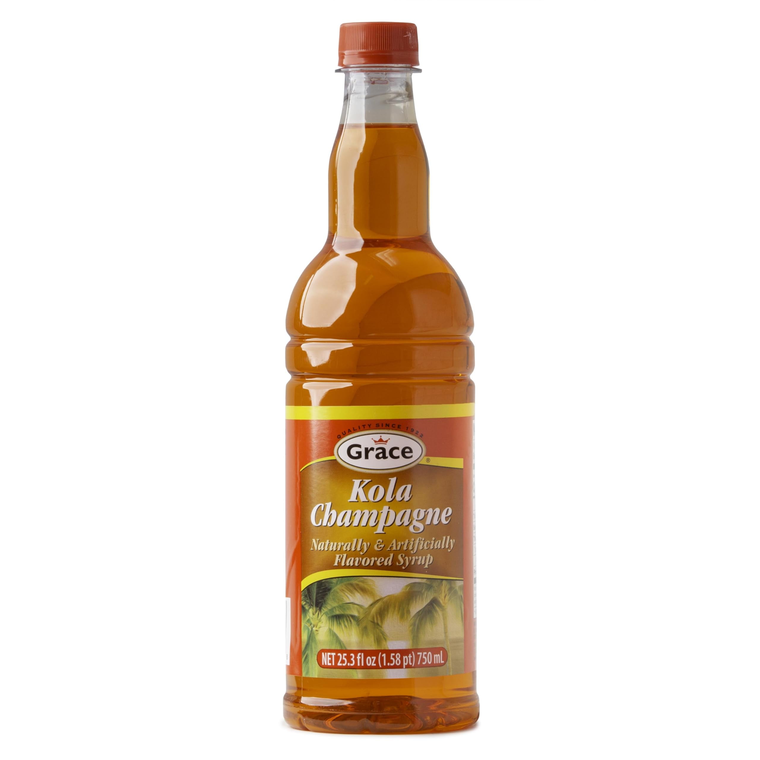 Grace Kola Champagne Syrup, 25.5 Fl Oz Bottle - Walmart.com