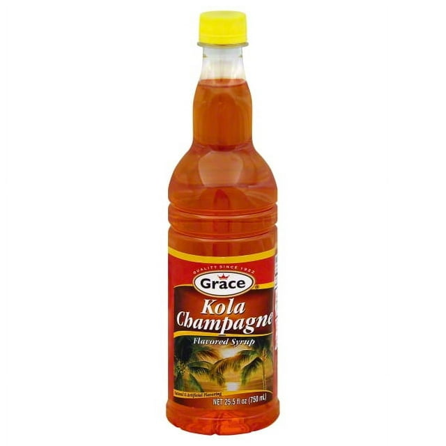 Grace Kola Champagne Syrup, 25.5 Fl Oz Bottle - Walmart.com