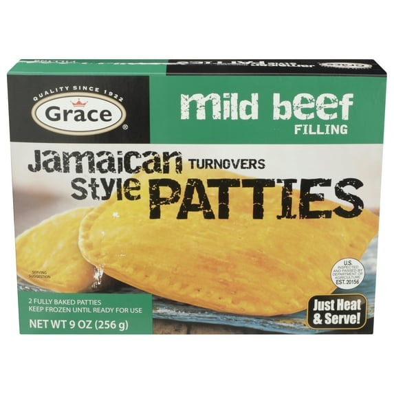 Grace Mild Beef Patty, 2 Pack, 9 oz (Frozen) - Walmart.com