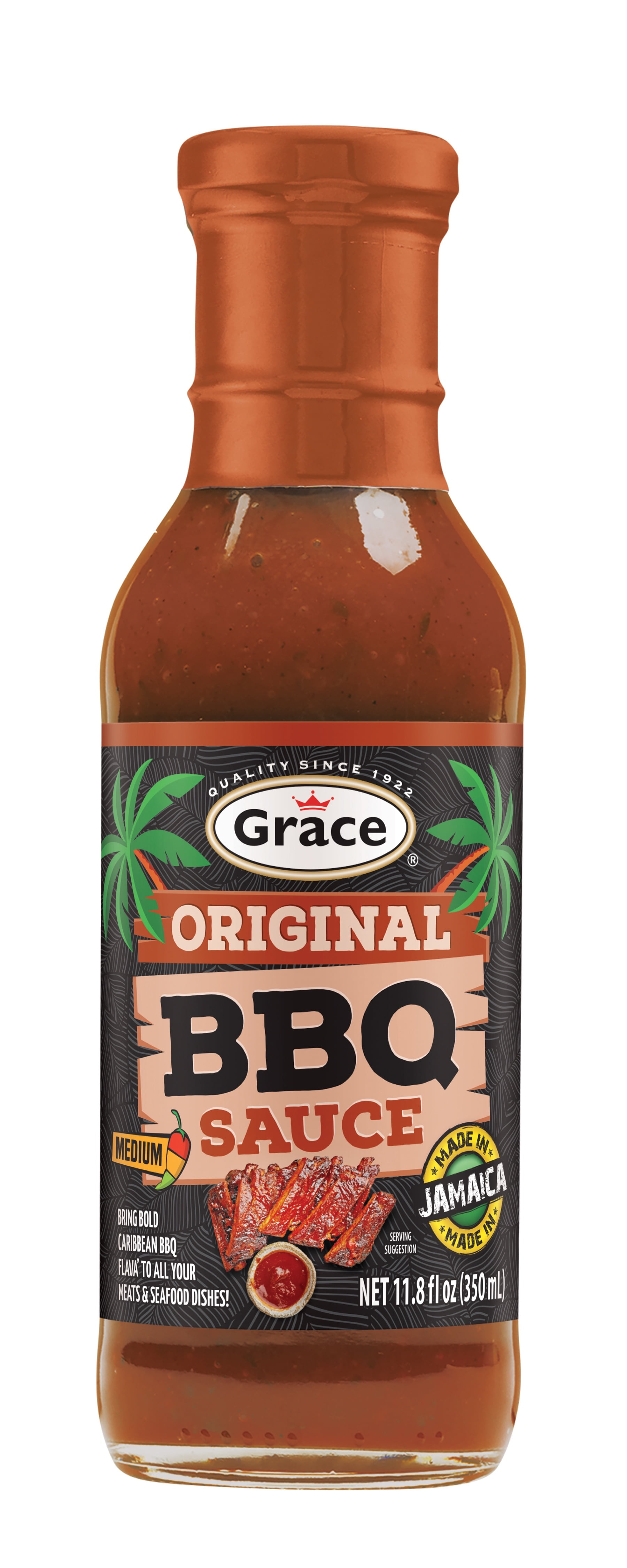 Grace Original Caribbean BBQ Sauce 11.8 oz - No Major Allergens ...