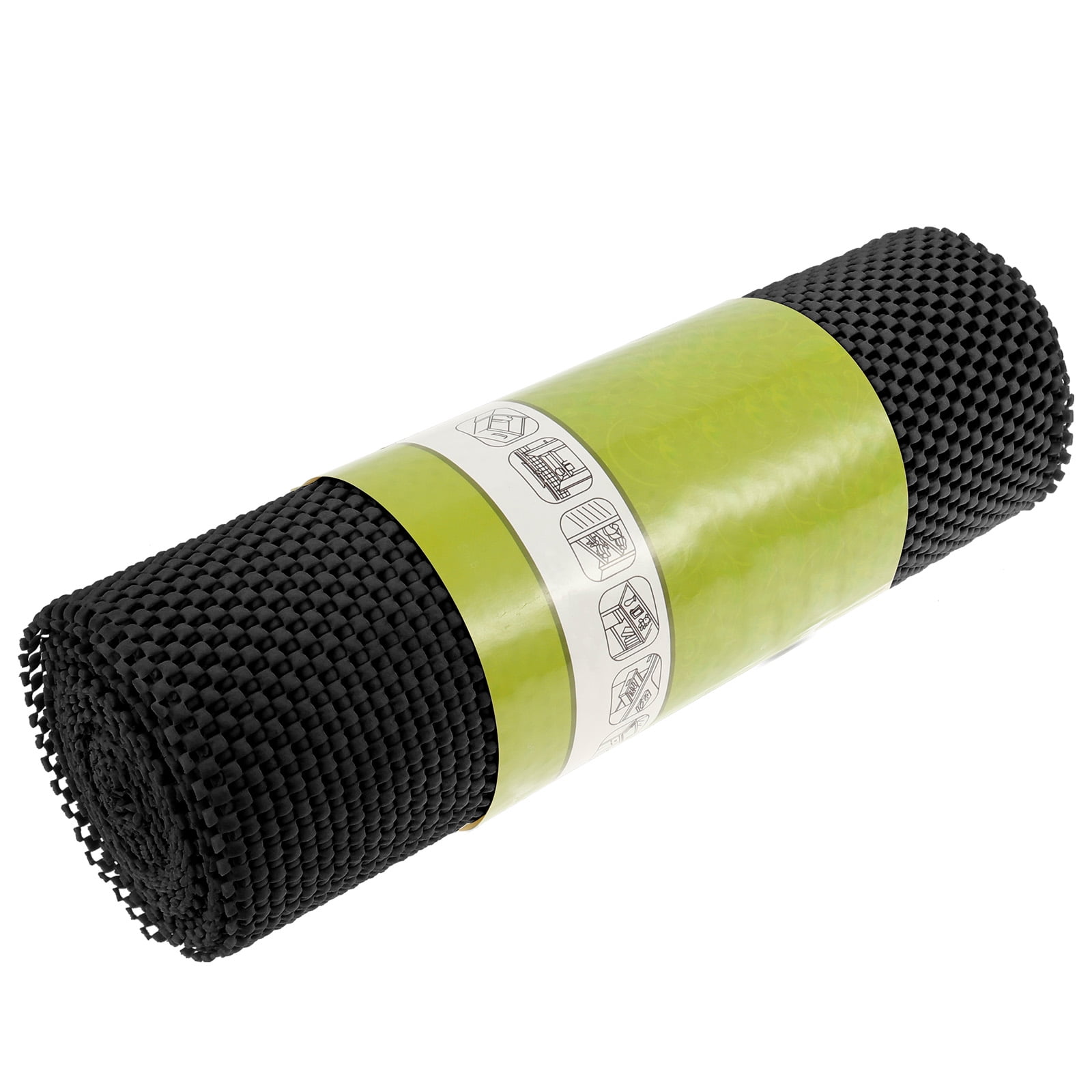 Grace PVC No Adhesive Shelving Liner Double Side Non Slip Easy to Cut ...