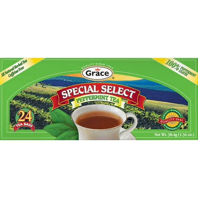 Grace Peppermint Tea, 24-Pack Box - Walmart.com