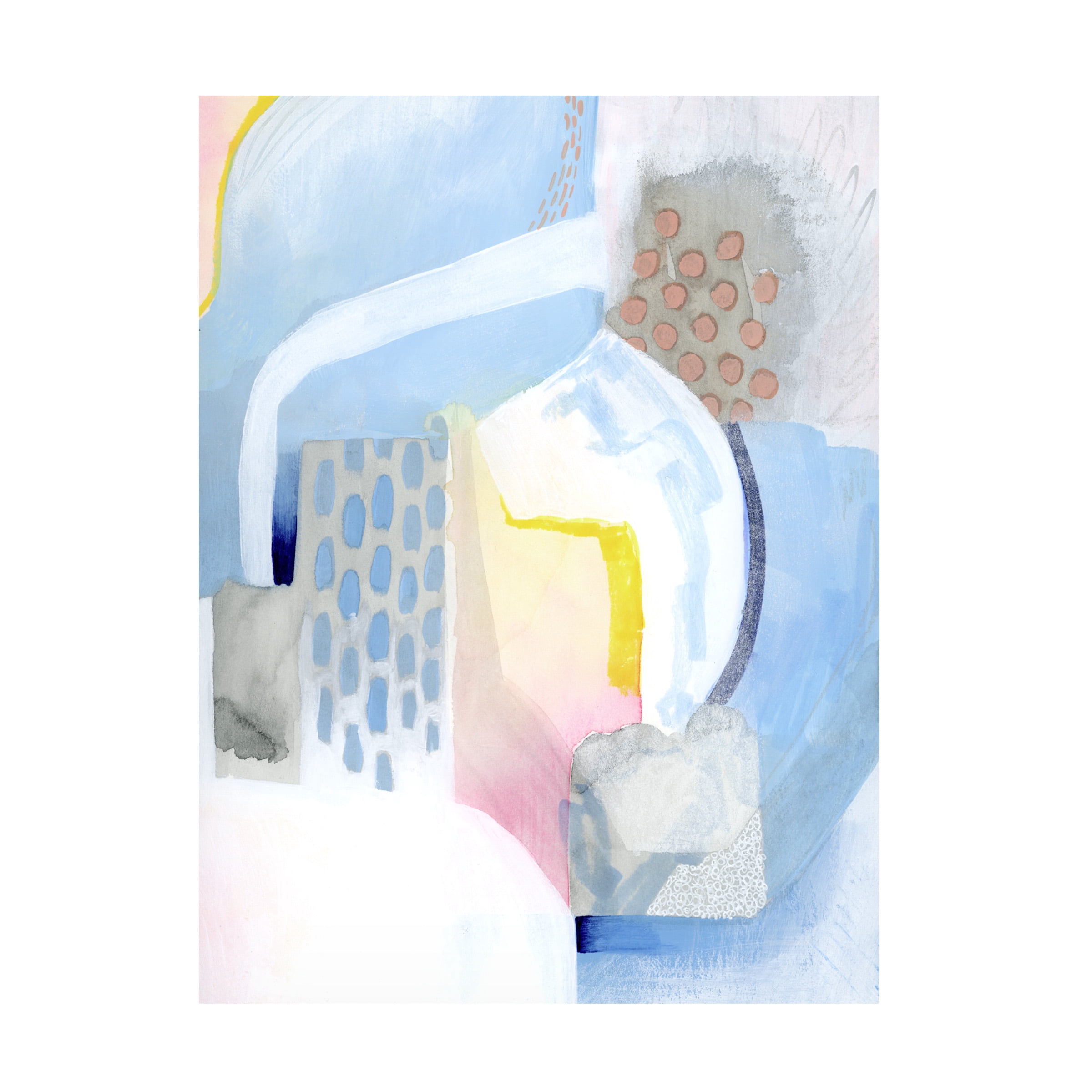 Grace Popp 'Cumulus Current II' Canvas Art - Walmart Business Supplies