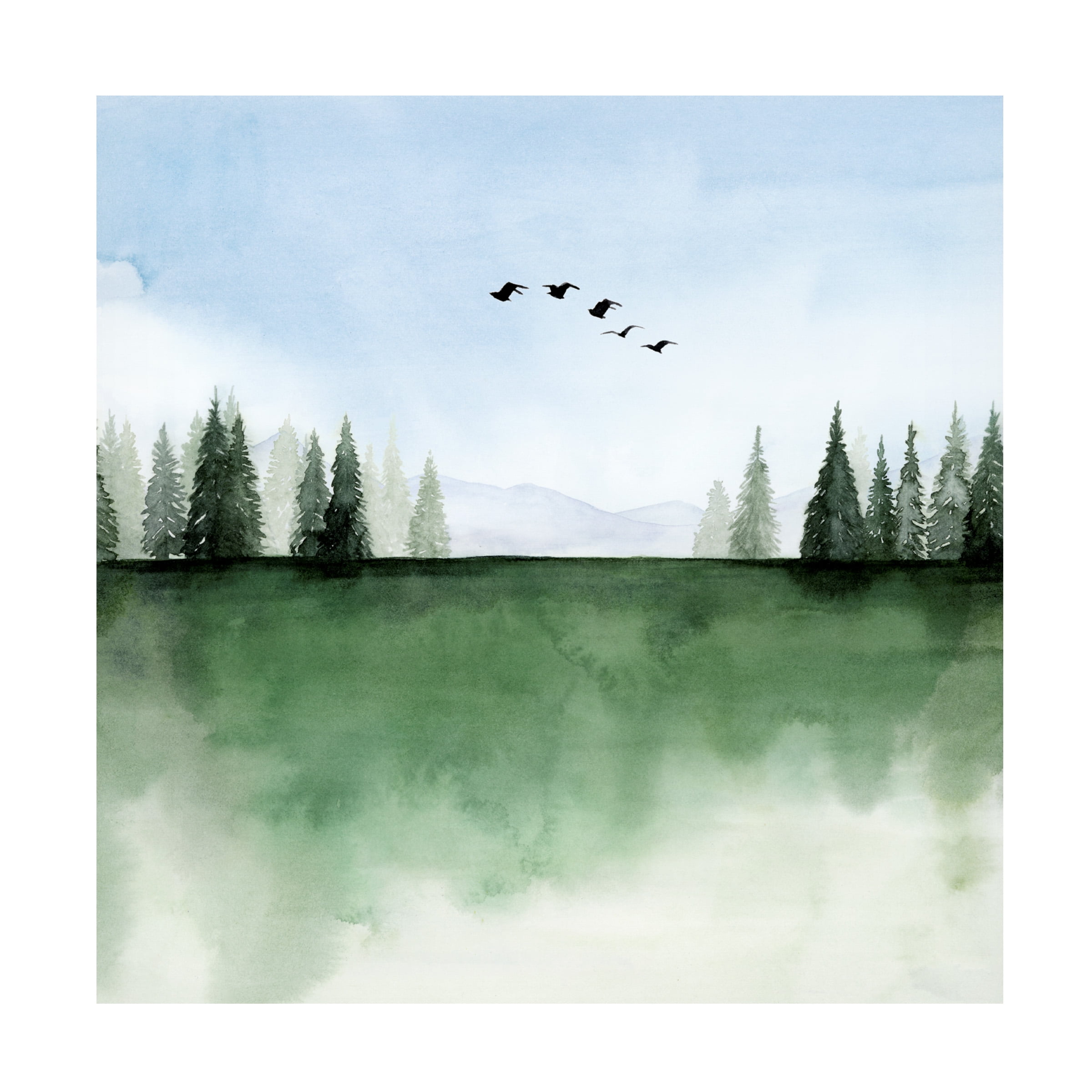 Grace Popp 'Forests Edge I' Canvas Art - Walmart.com