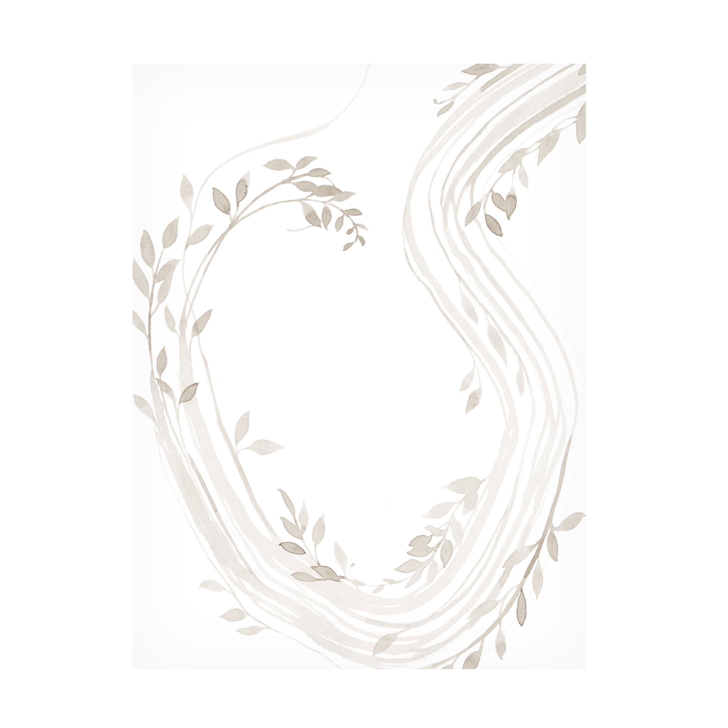 Grace Popp 'Light Vines II' Canvas Art - Walmart.com