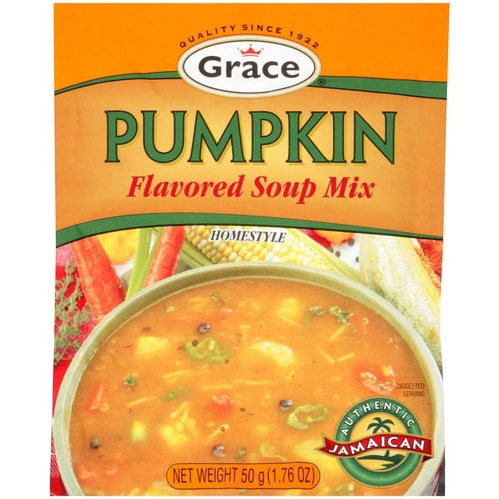 Grace Instant Pumpkin Flavored Soup Mix, Dry Powder Packet, 1.76 oz ...