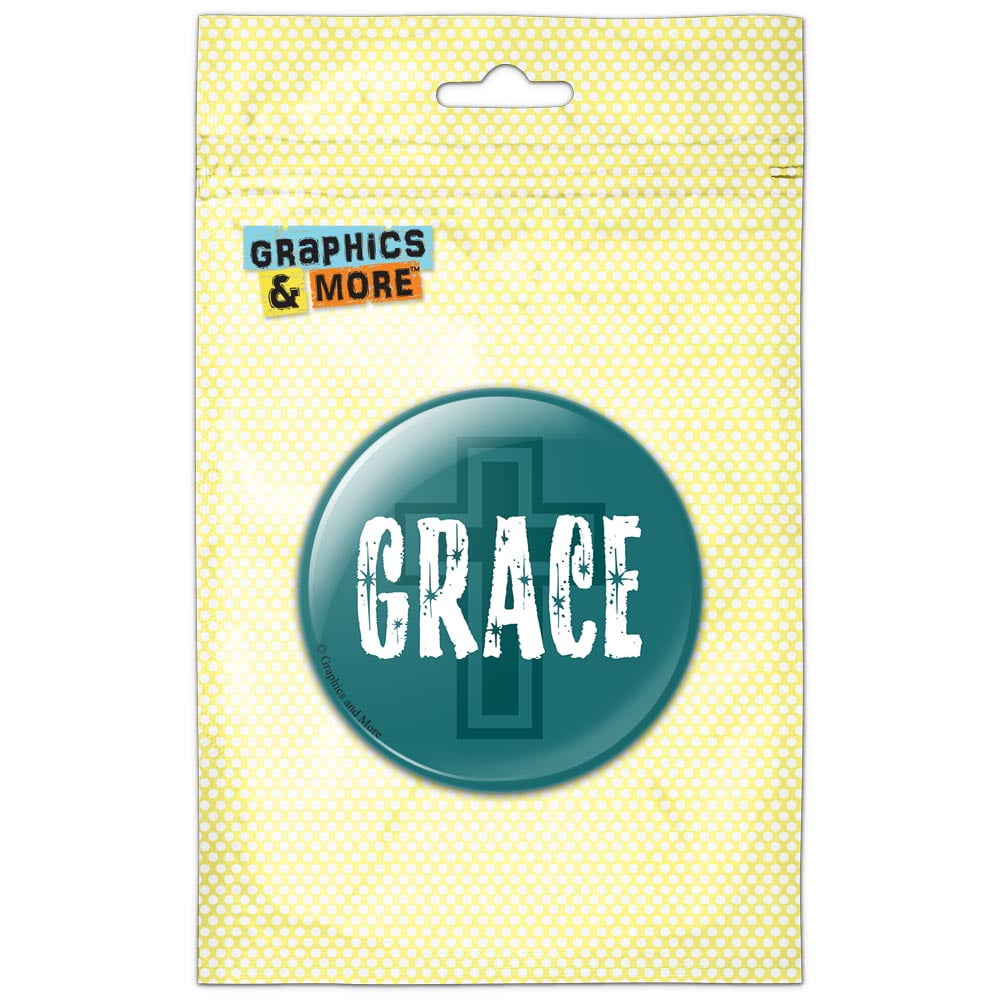 Grace Religious Christian Inspirational Refrigerator Button Magnet ...