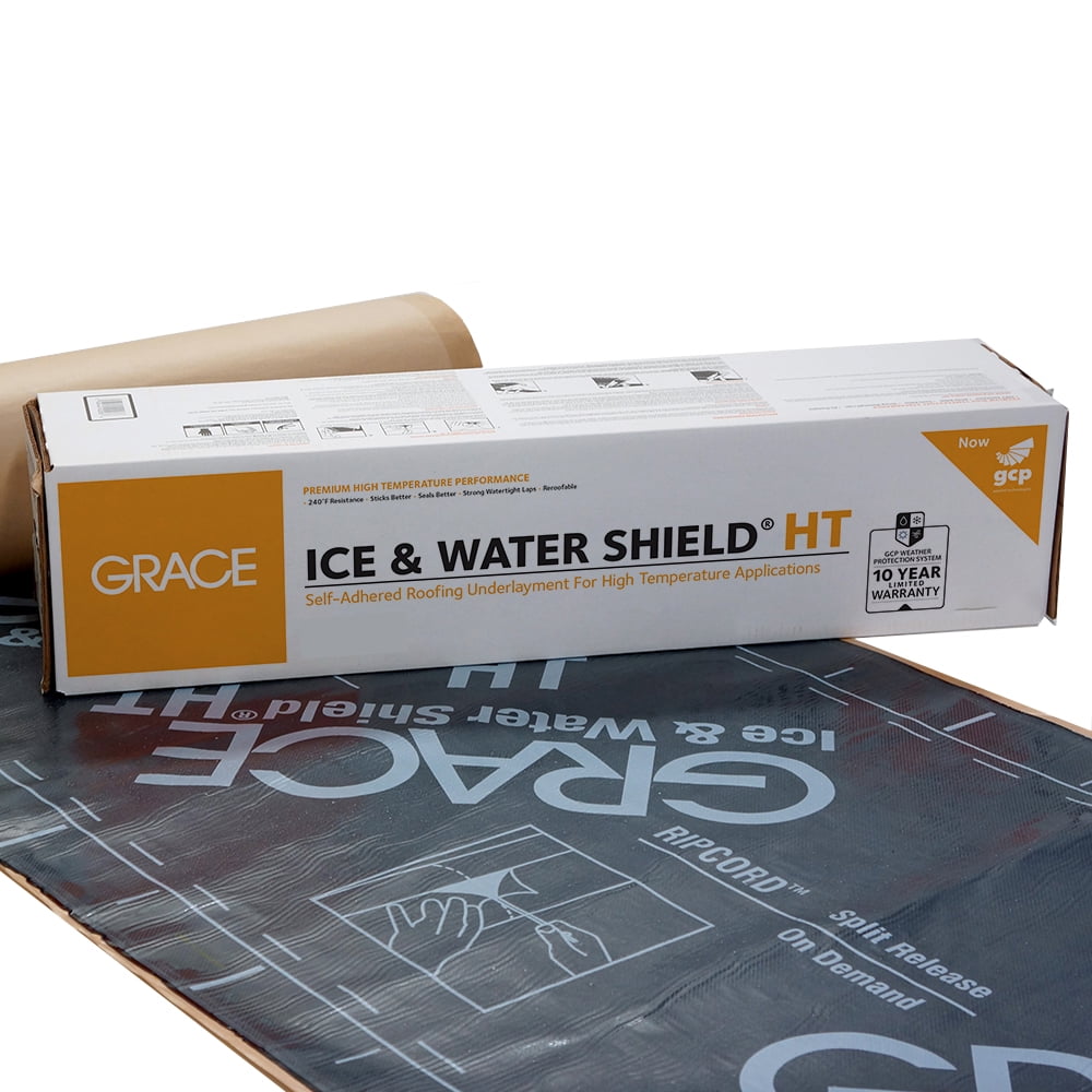 Grace High Temperature Self-Adhering Ice and Water Shield HT for Severe ...
