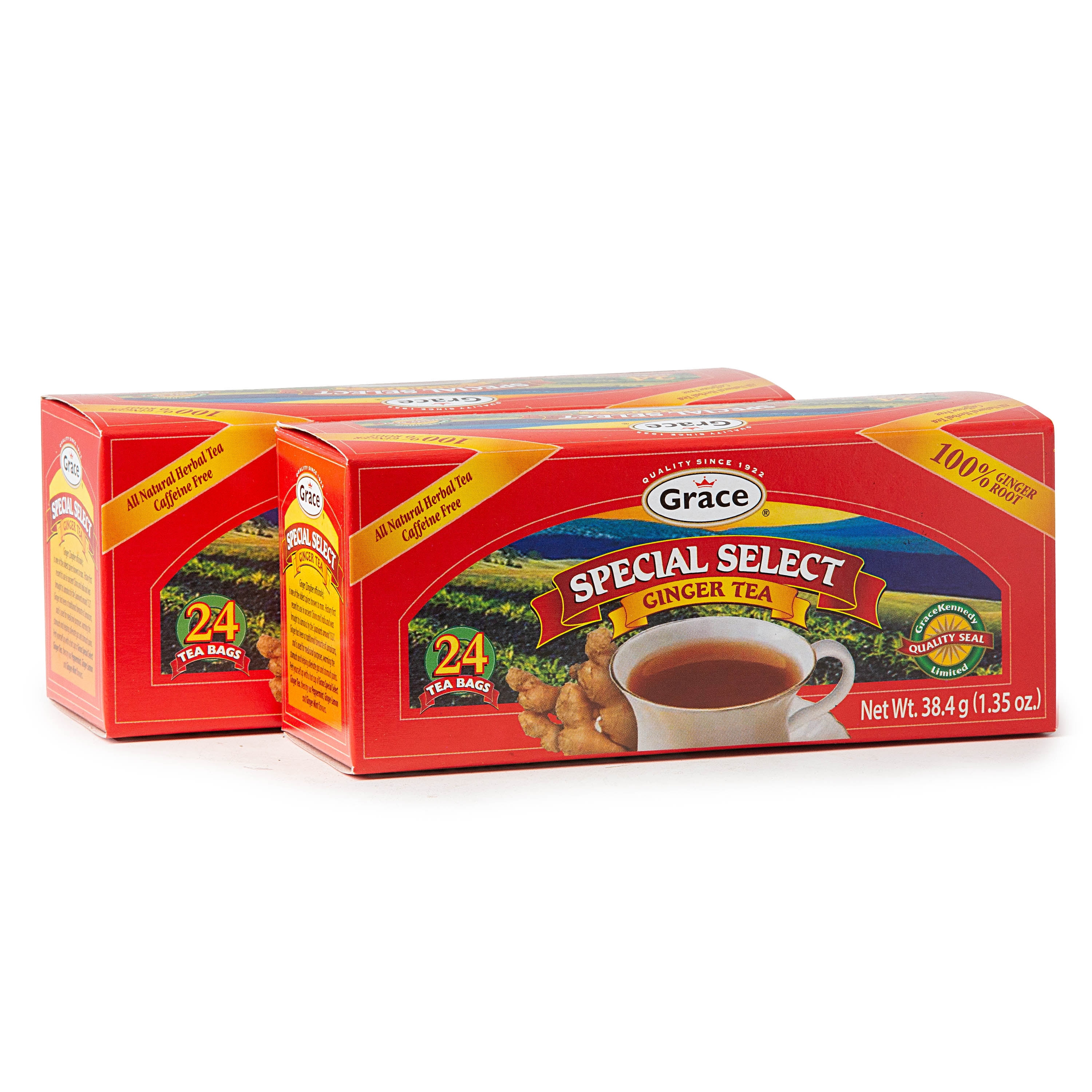 Grace Special Select Ginger Tea Bags 1.34oz 2 Pack - Walmart.com