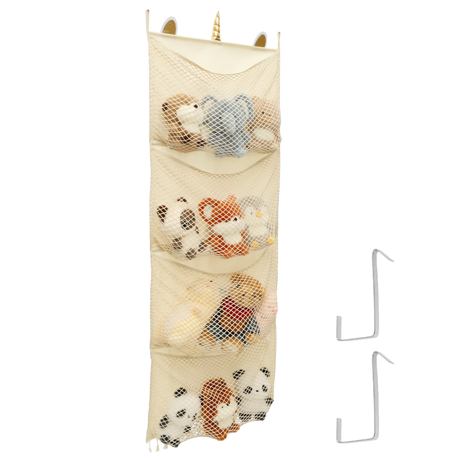 Grace Stuffed Toy Over Door Organizer Plush Toy Hanging Bag Behind Door ...